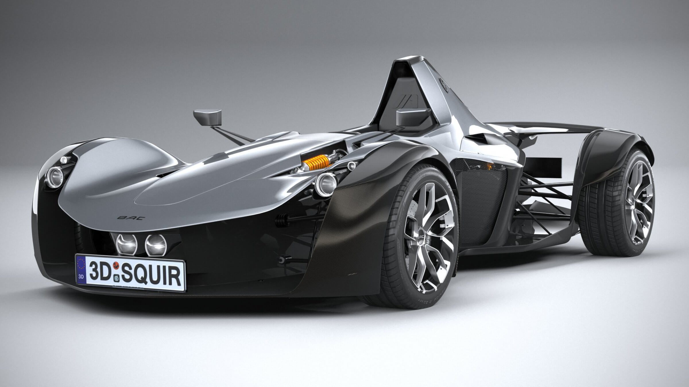 BAC Mono 2020 - 3D Model by SQUIR