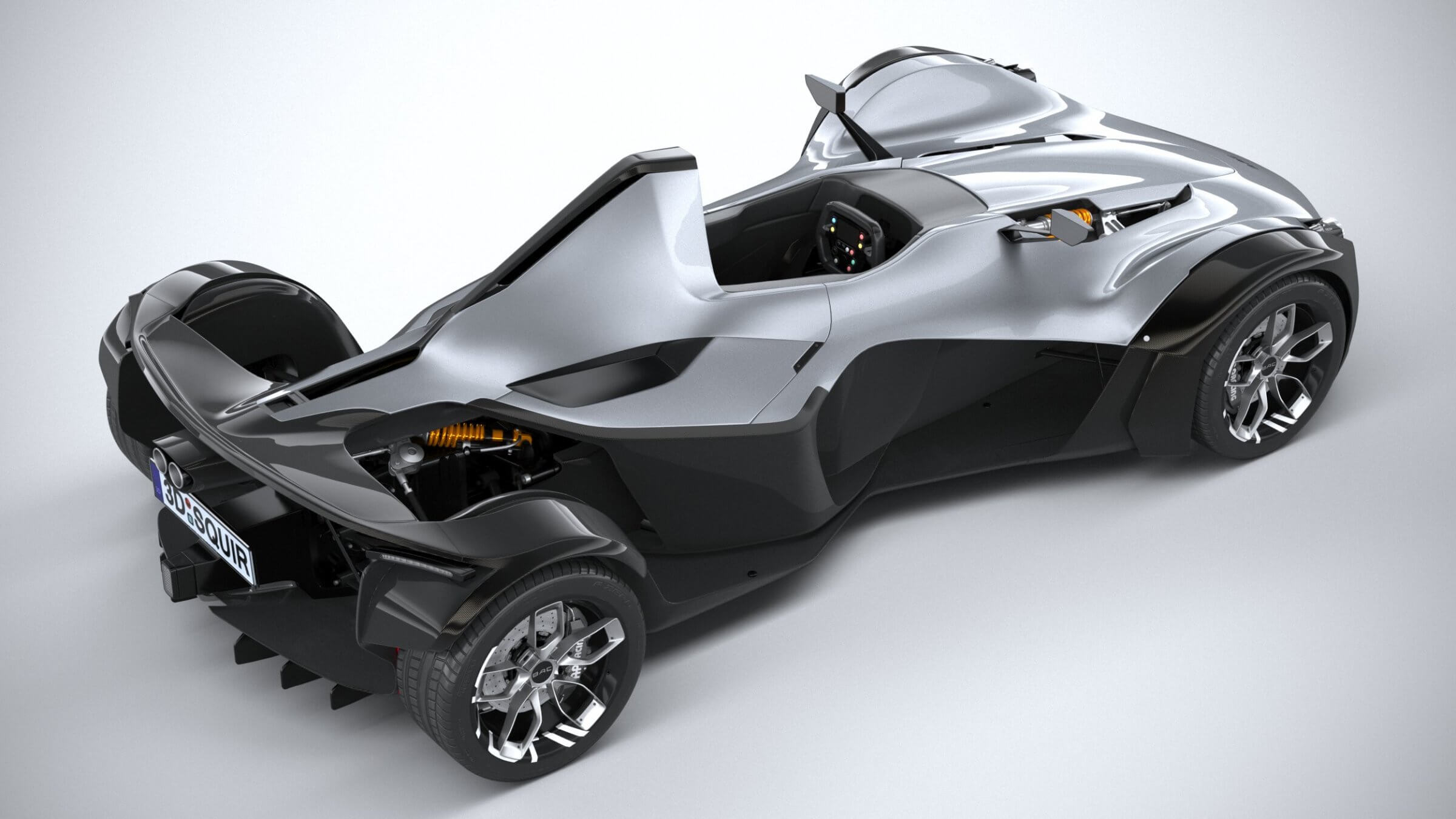 BAC Mono 2020 - 3D Model by SQUIR