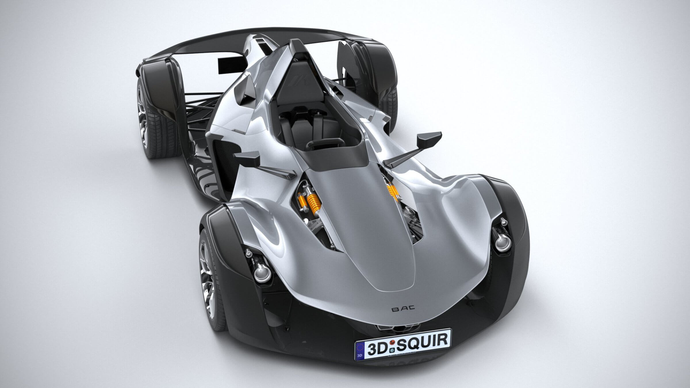 BAC Mono 2020 - 3D Model by SQUIR