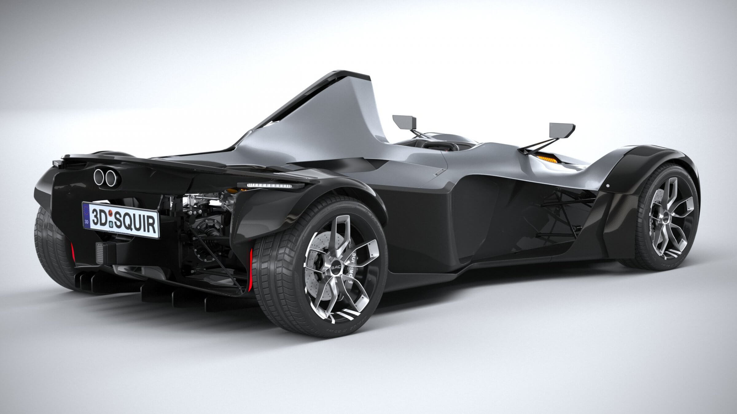 BAC Mono 2020 - 3D Model by SQUIR