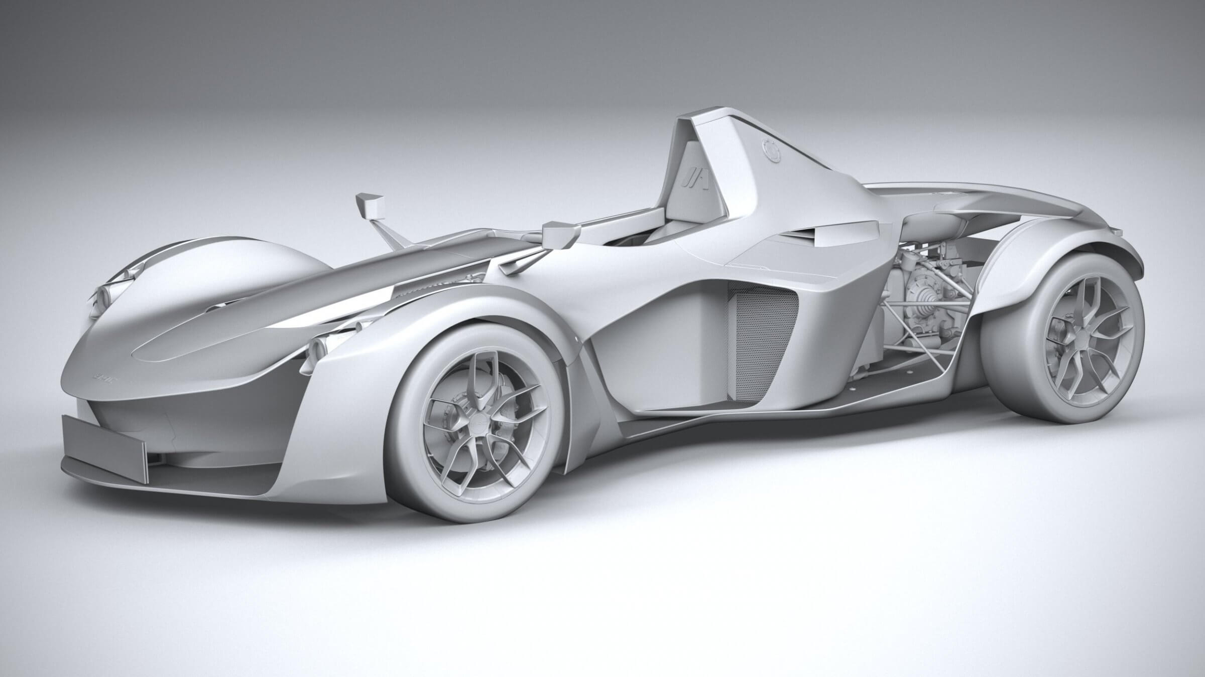 BAC Mono 2020 - 3D Model by SQUIR