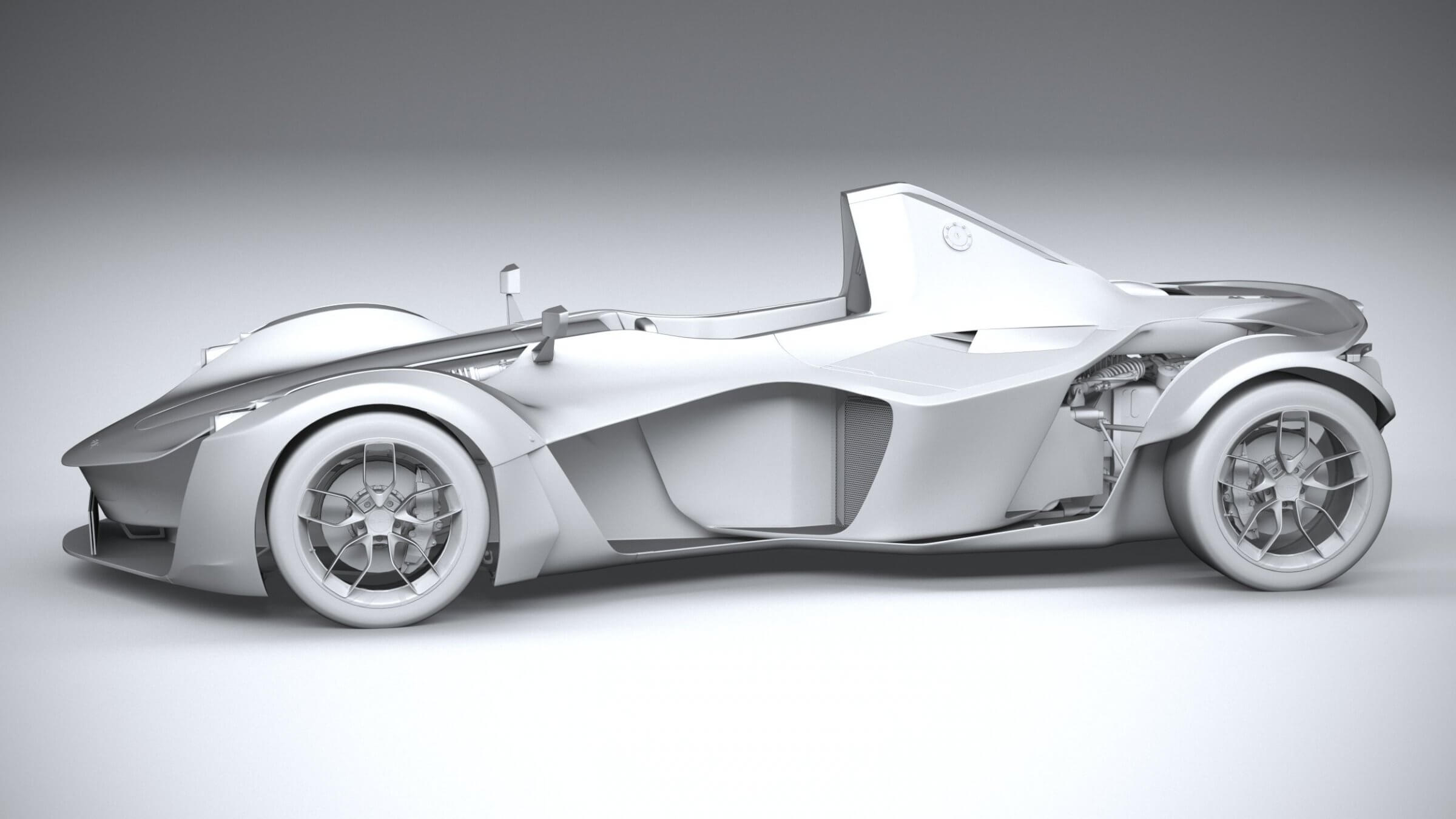 BAC Mono 2020 - 3D Model by SQUIR