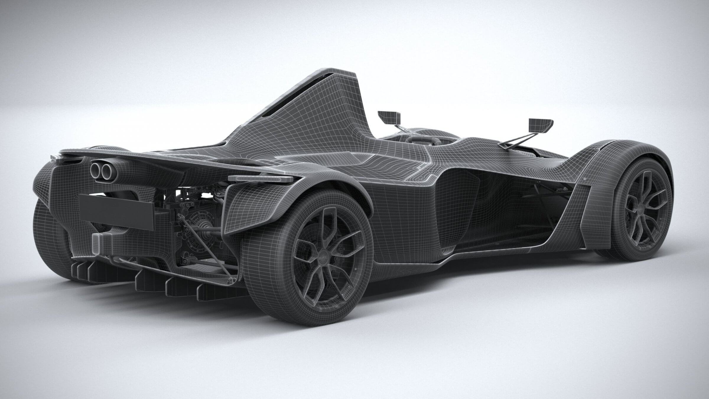 BAC Mono 2020 - 3D Model by SQUIR