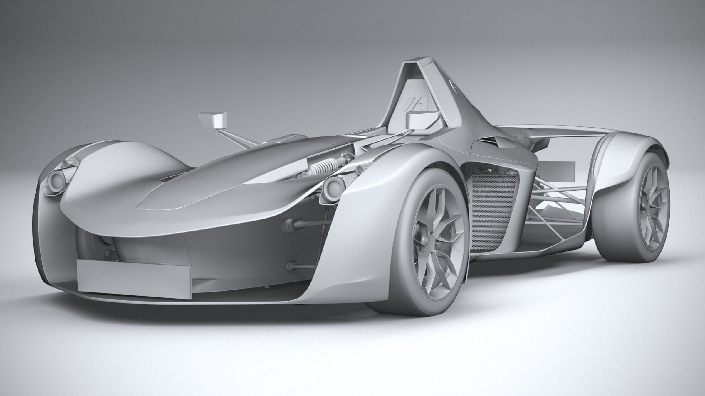 BAC Mono 2020 - 3D Model by SQUIR