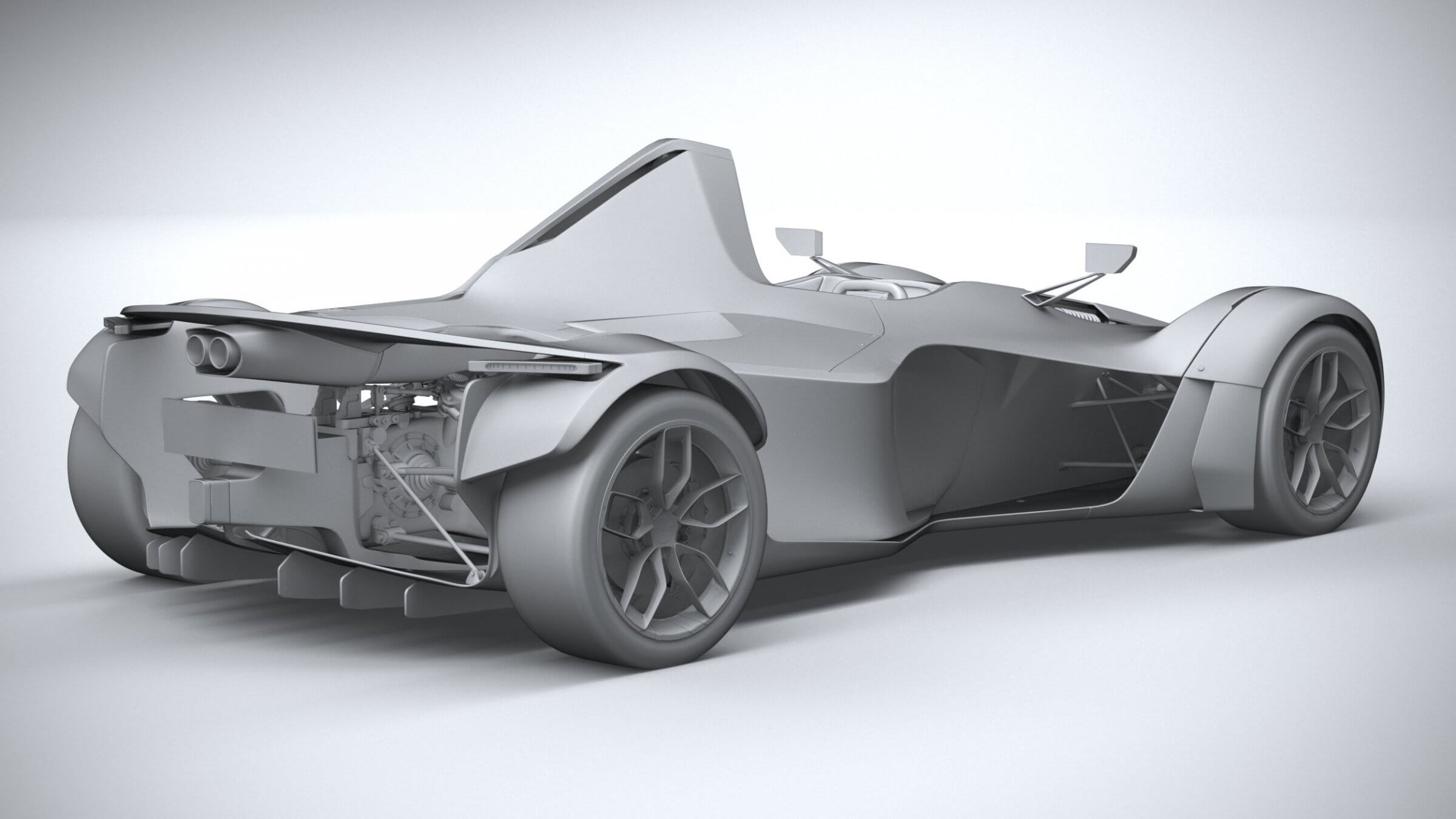 BAC Mono 2020 - 3D Model by SQUIR