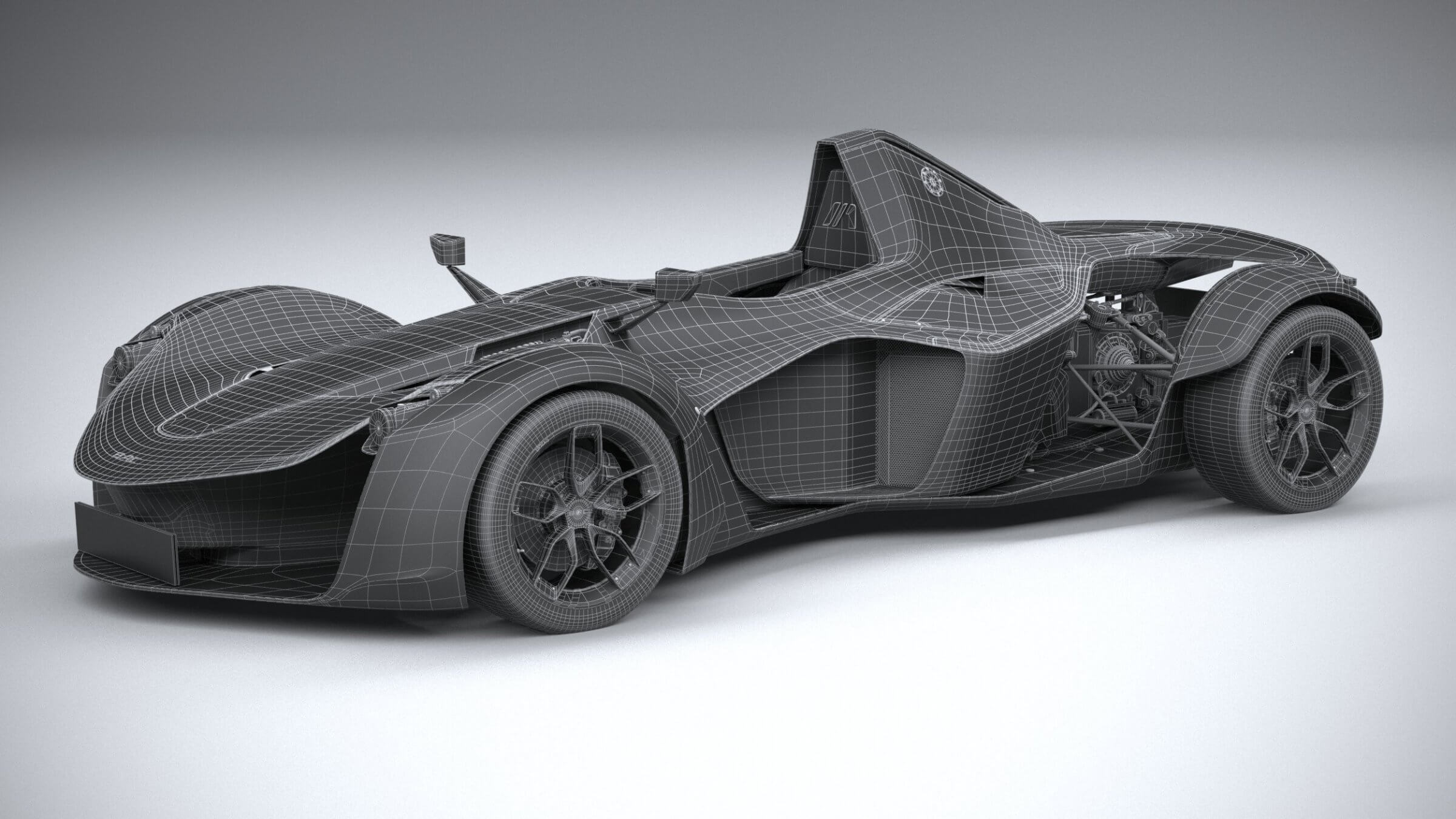BAC Mono 2020 - 3D Model by SQUIR