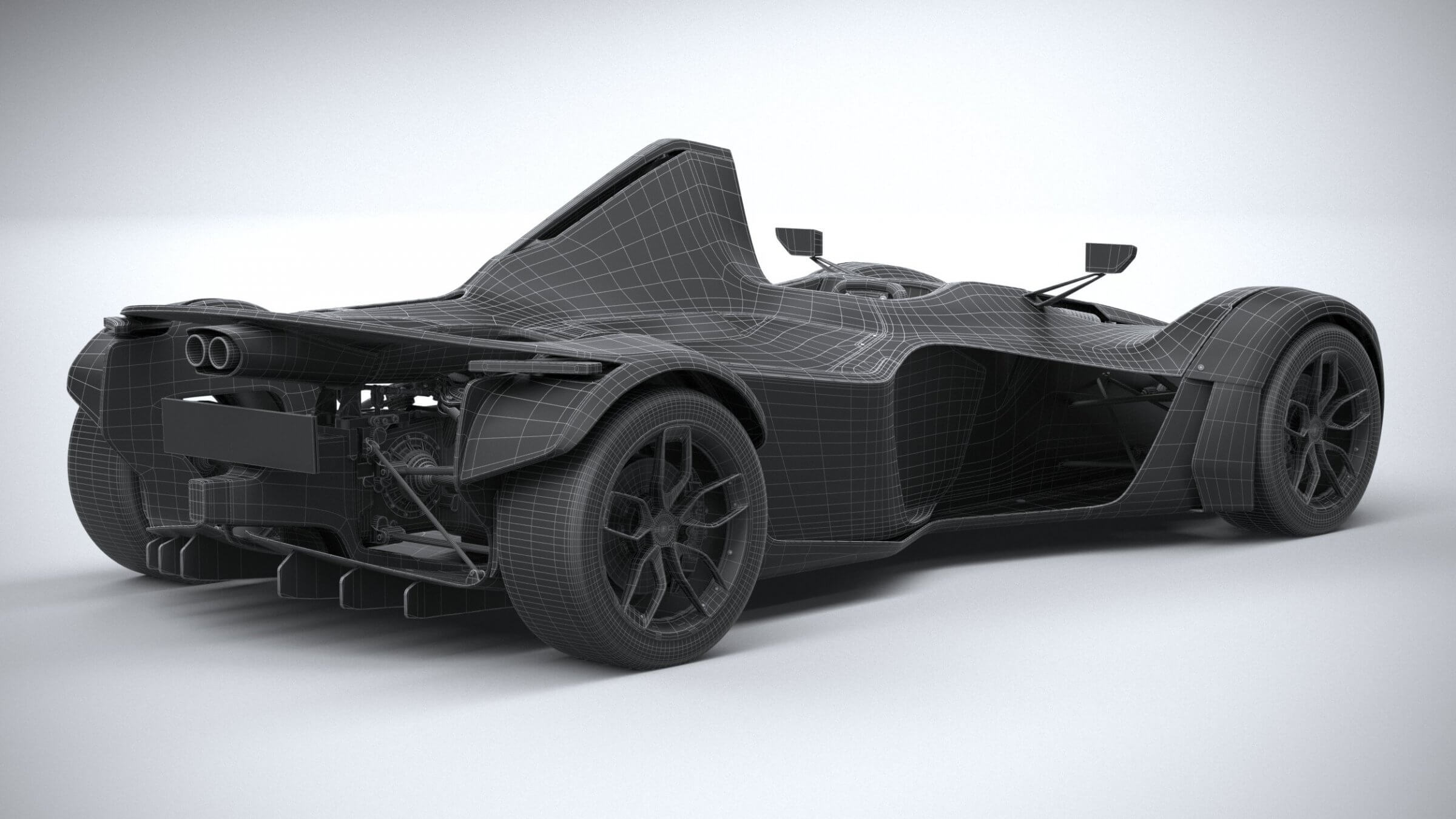 BAC Mono 2020 - 3D Model by SQUIR