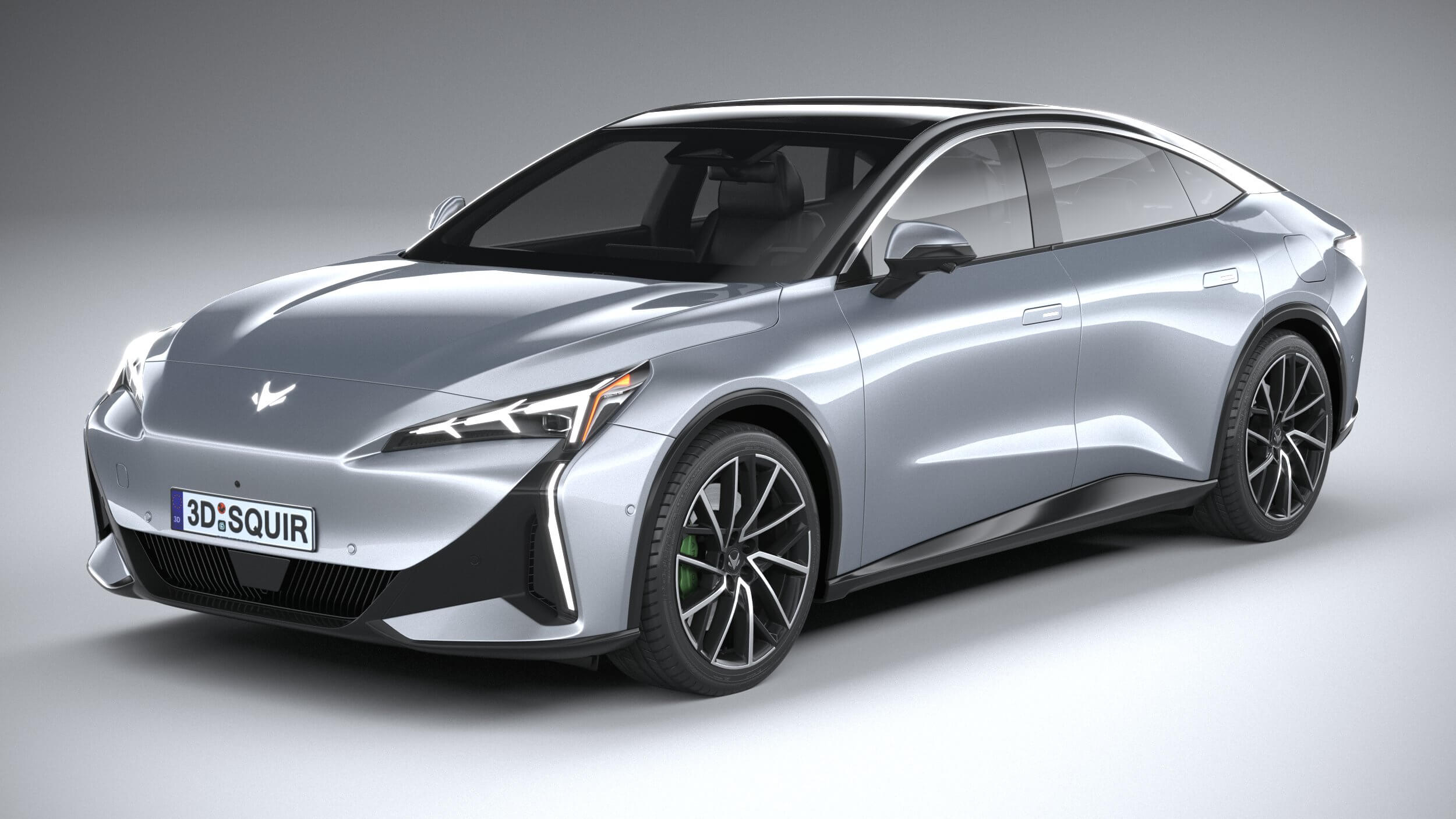 Baic Arcfox Alpha S5 2025 - 3D Model by SQUIR