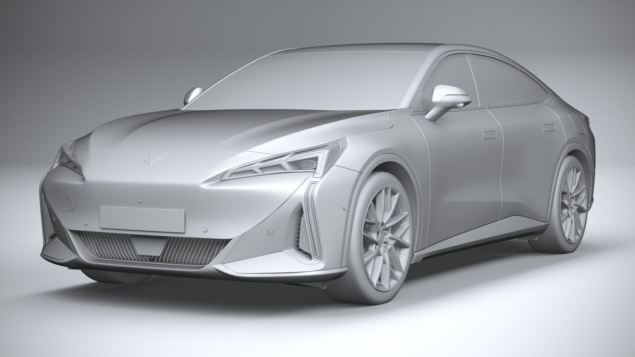 Baic Arcfox Alpha S5 2025 - 3D Model by SQUIR