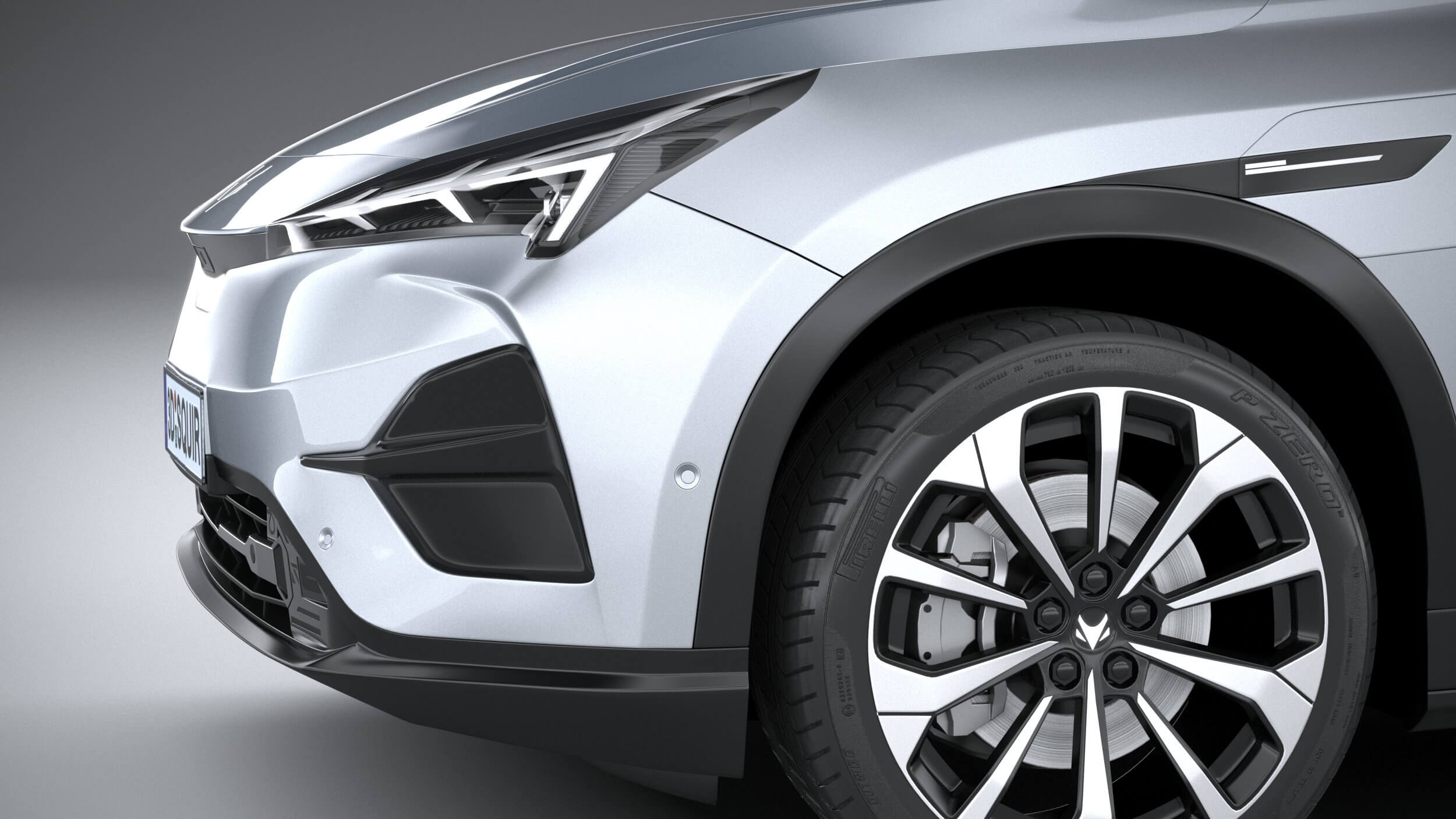 Baic Arcfox Alpha T5 2024 - 3D Model by SQUIR