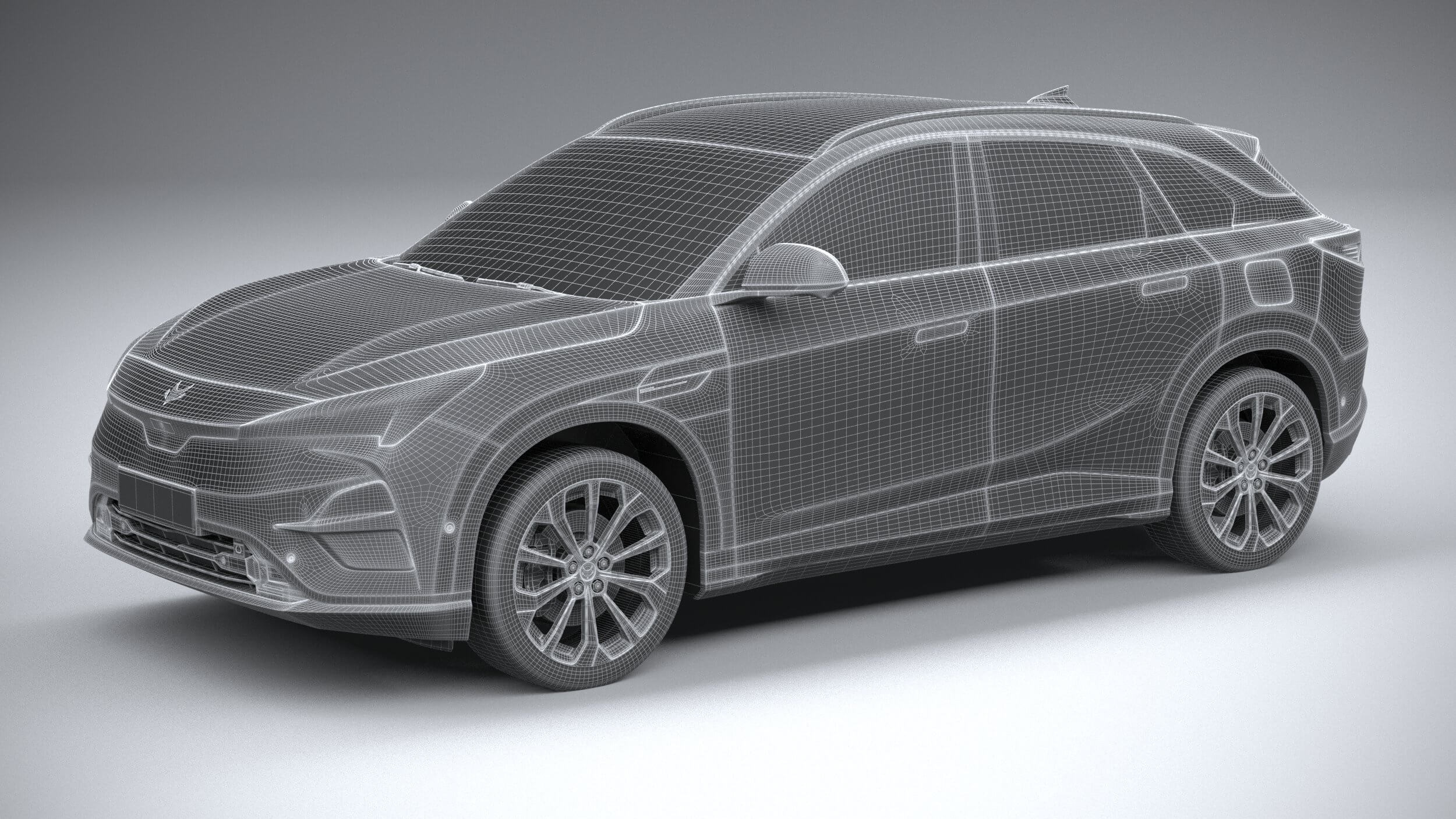 Baic Arcfox Alpha T5 2024 - 3D Model by SQUIR