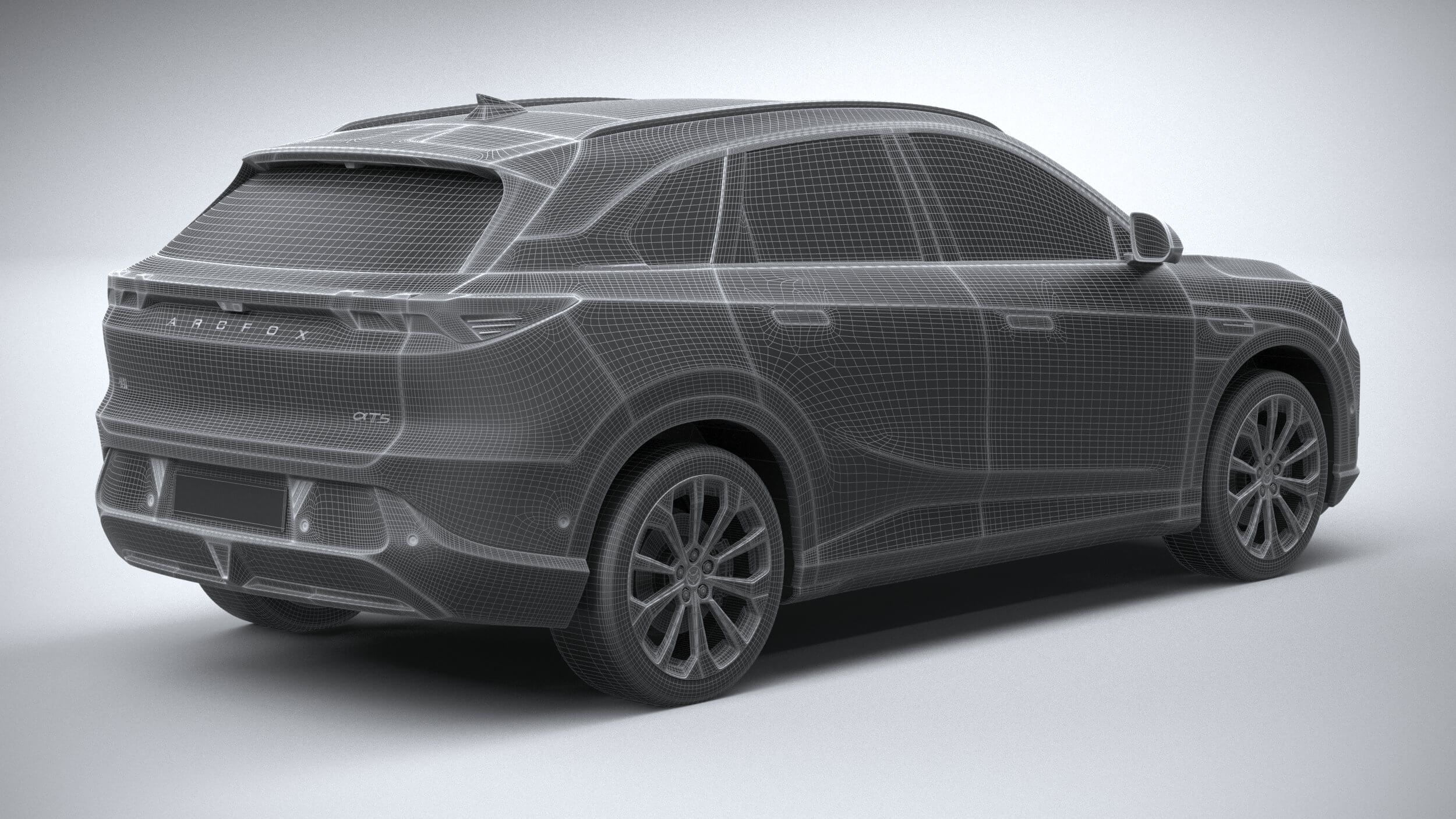 Baic Arcfox Alpha T5 2024 - 3D Model by SQUIR