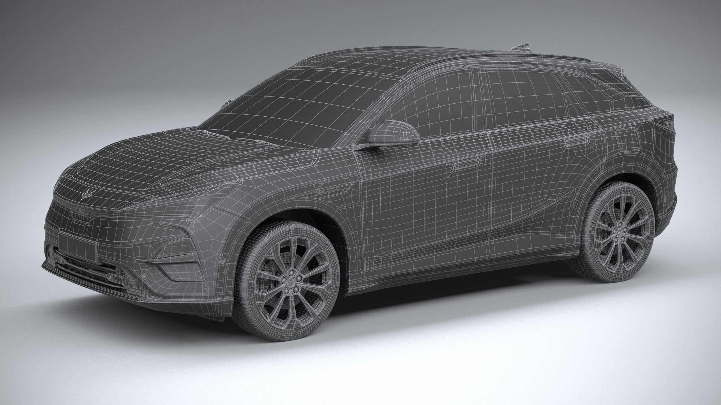 Baic Arcfox Alpha T5 2024 - 3D Model by SQUIR