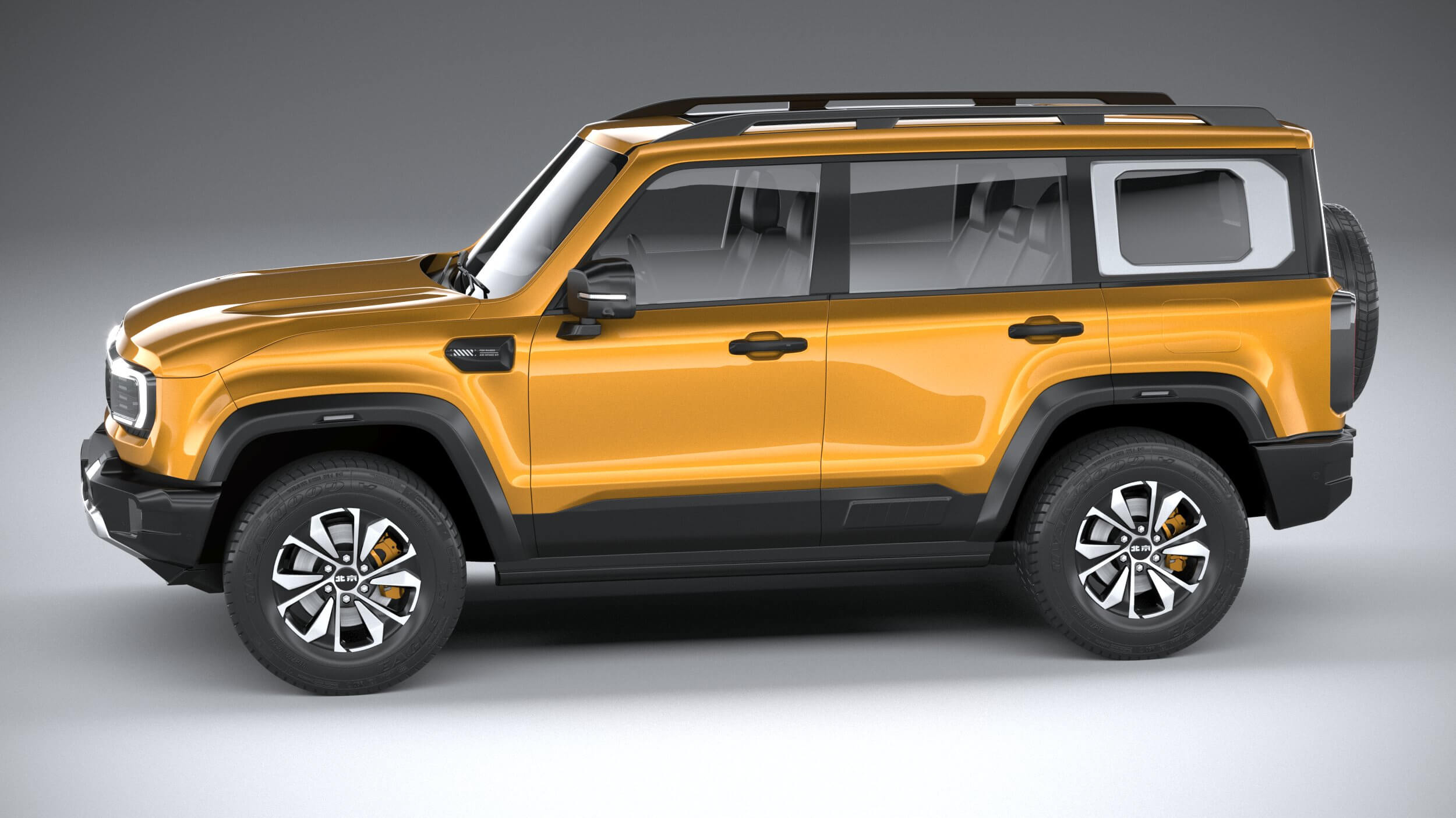 Baic Beijing BJ40 2023 - 3D Model by SQUIR