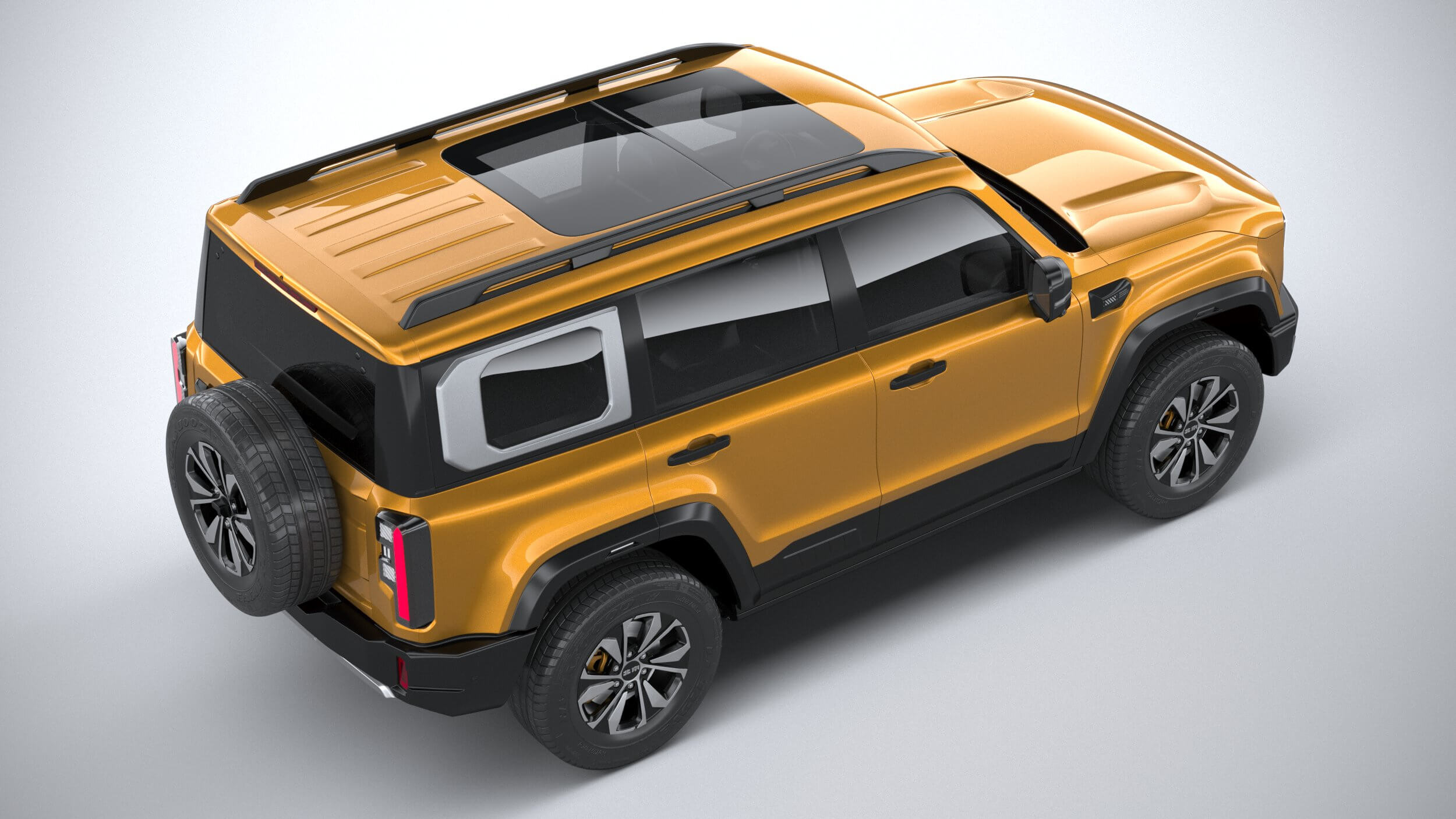 Baic Beijing BJ40 2023 - 3D Model by SQUIR