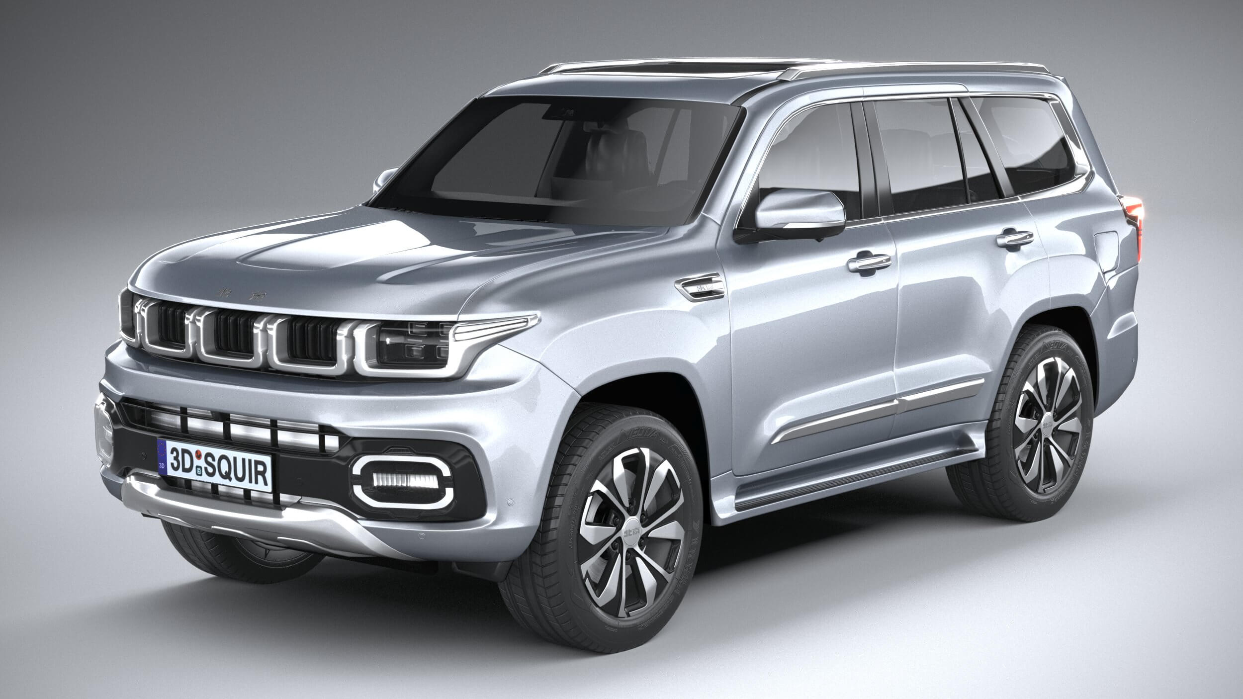 Baic Beijing BJ60 2024 - 3D Model by SQUIR