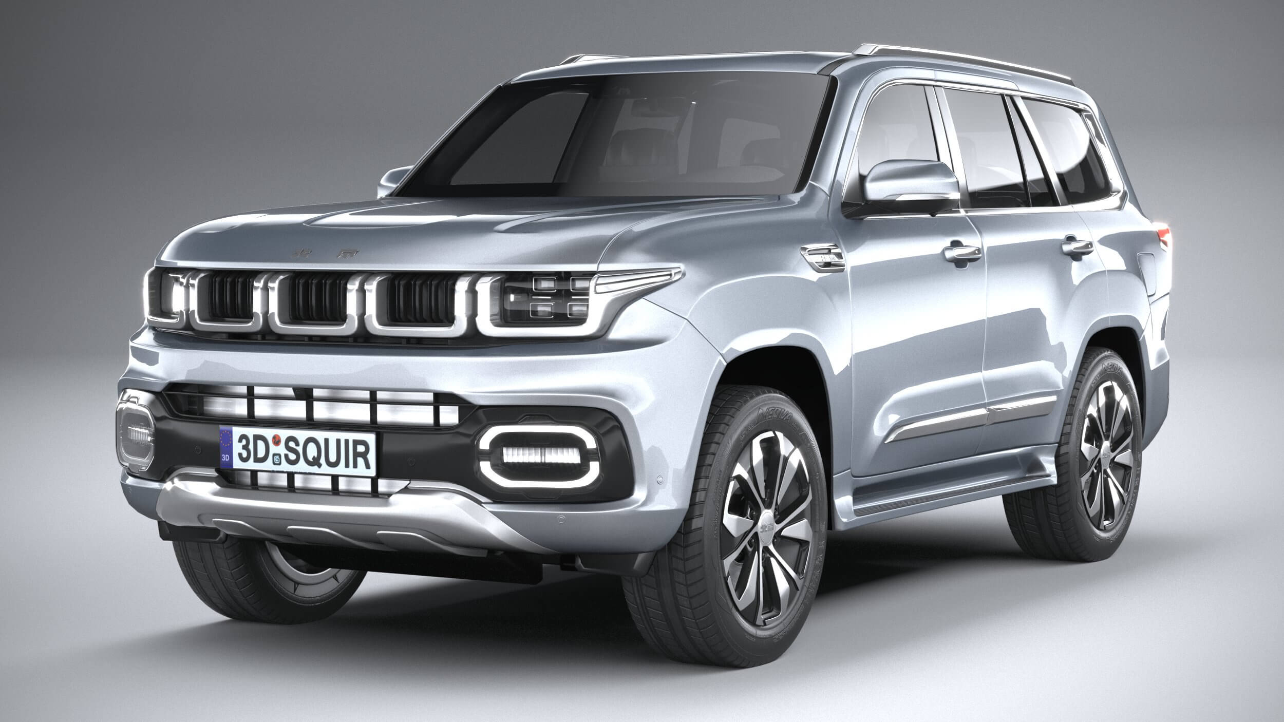 Baic Beijing BJ60 2024 - 3D Model by SQUIR