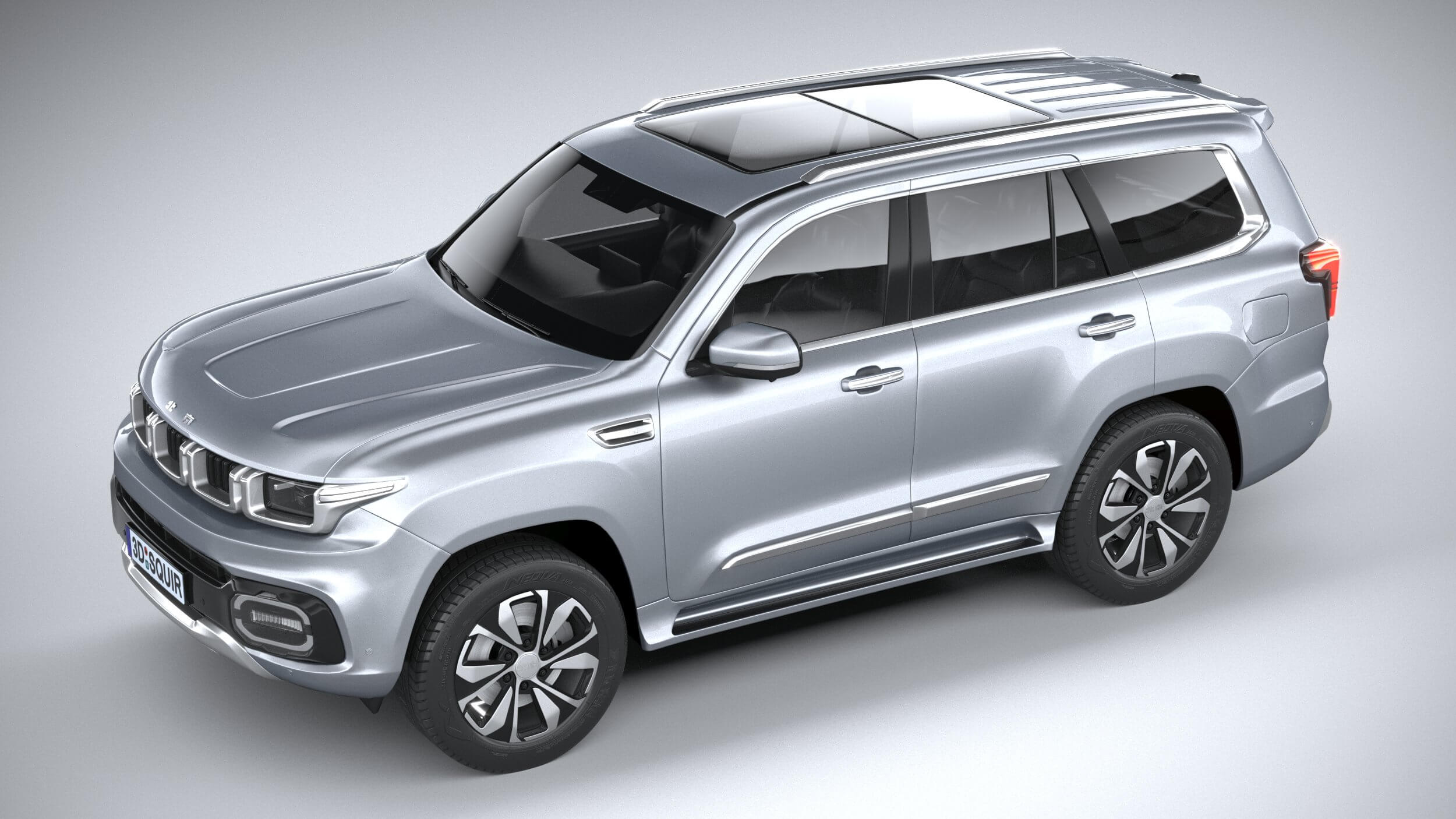 Baic Beijing BJ60 2024 - 3D Model by SQUIR