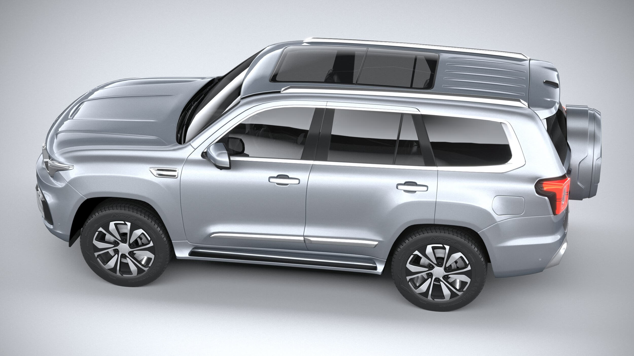 Baic Beijing BJ60 2024 - 3D Model by SQUIR