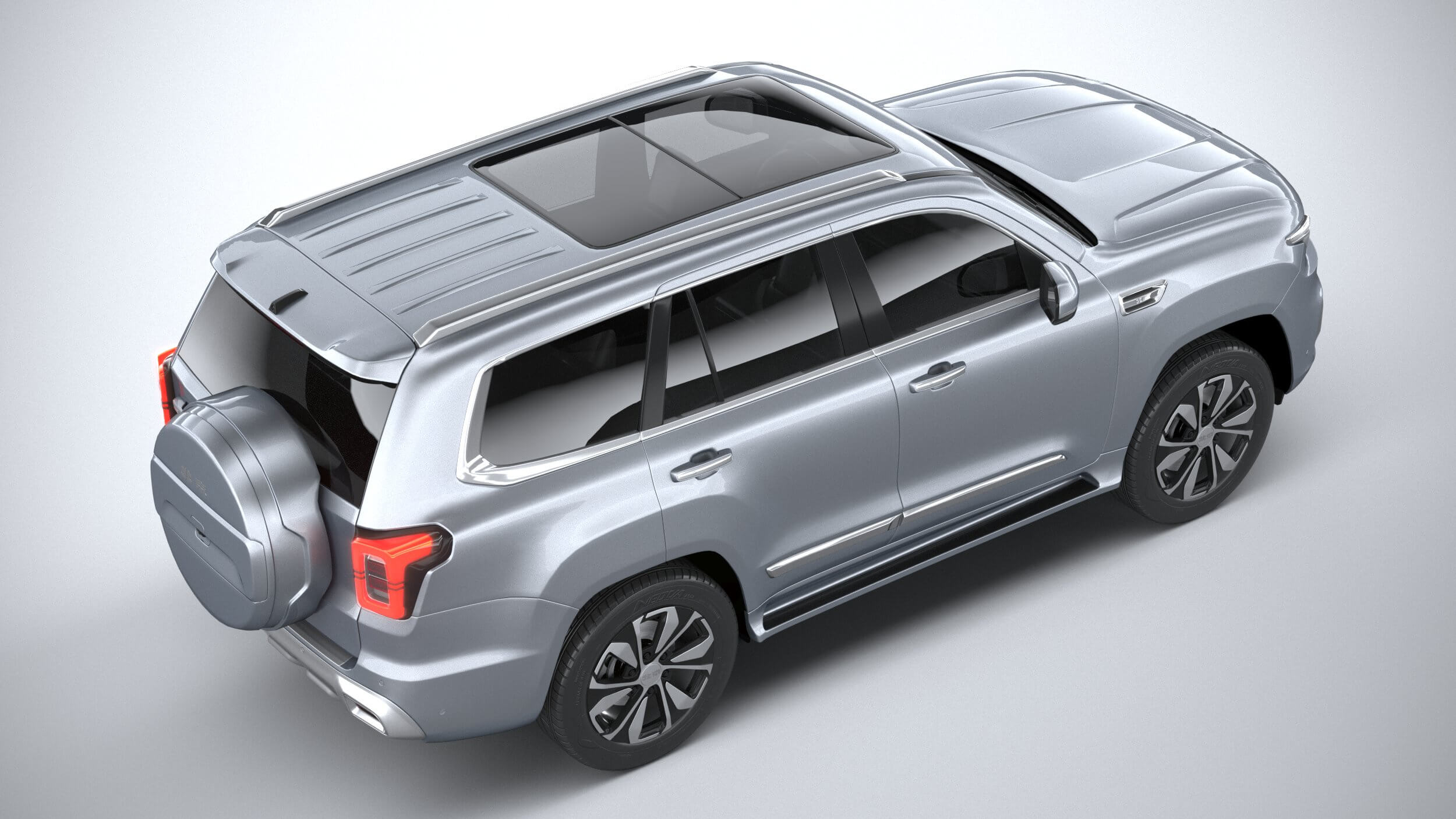 Baic Beijing BJ60 2024 - 3D Model by SQUIR