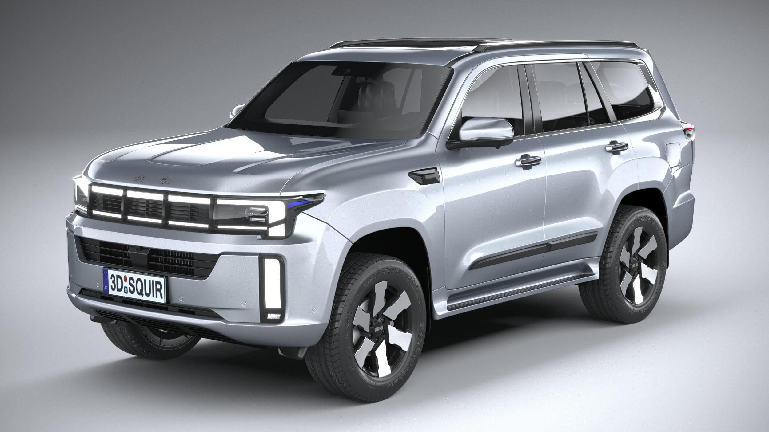 Baic Beijing Bj60E 2025 - 3D Model by SQUIR