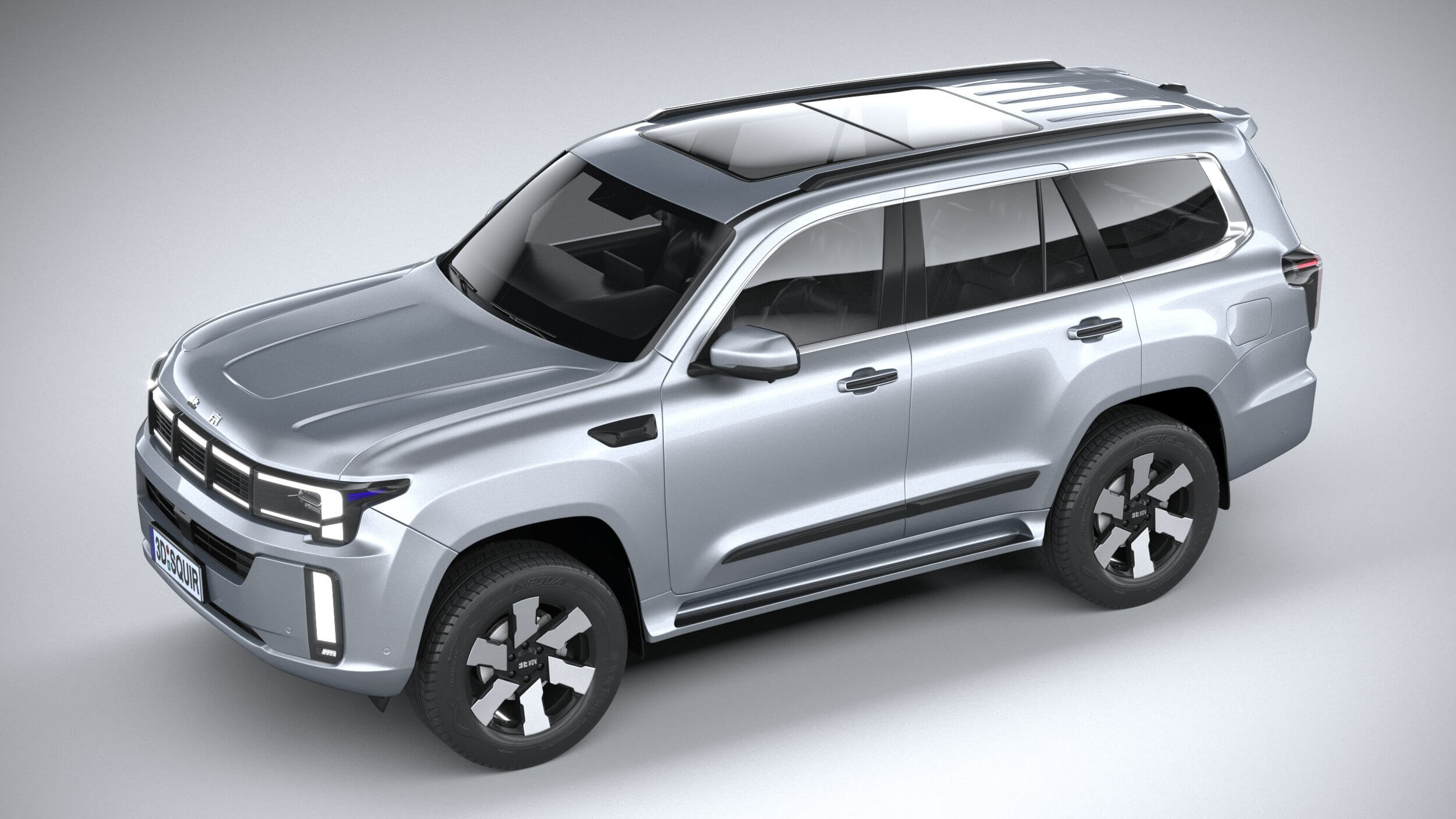 Baic Beijing Bj60E 2025 - 3D Model by SQUIR