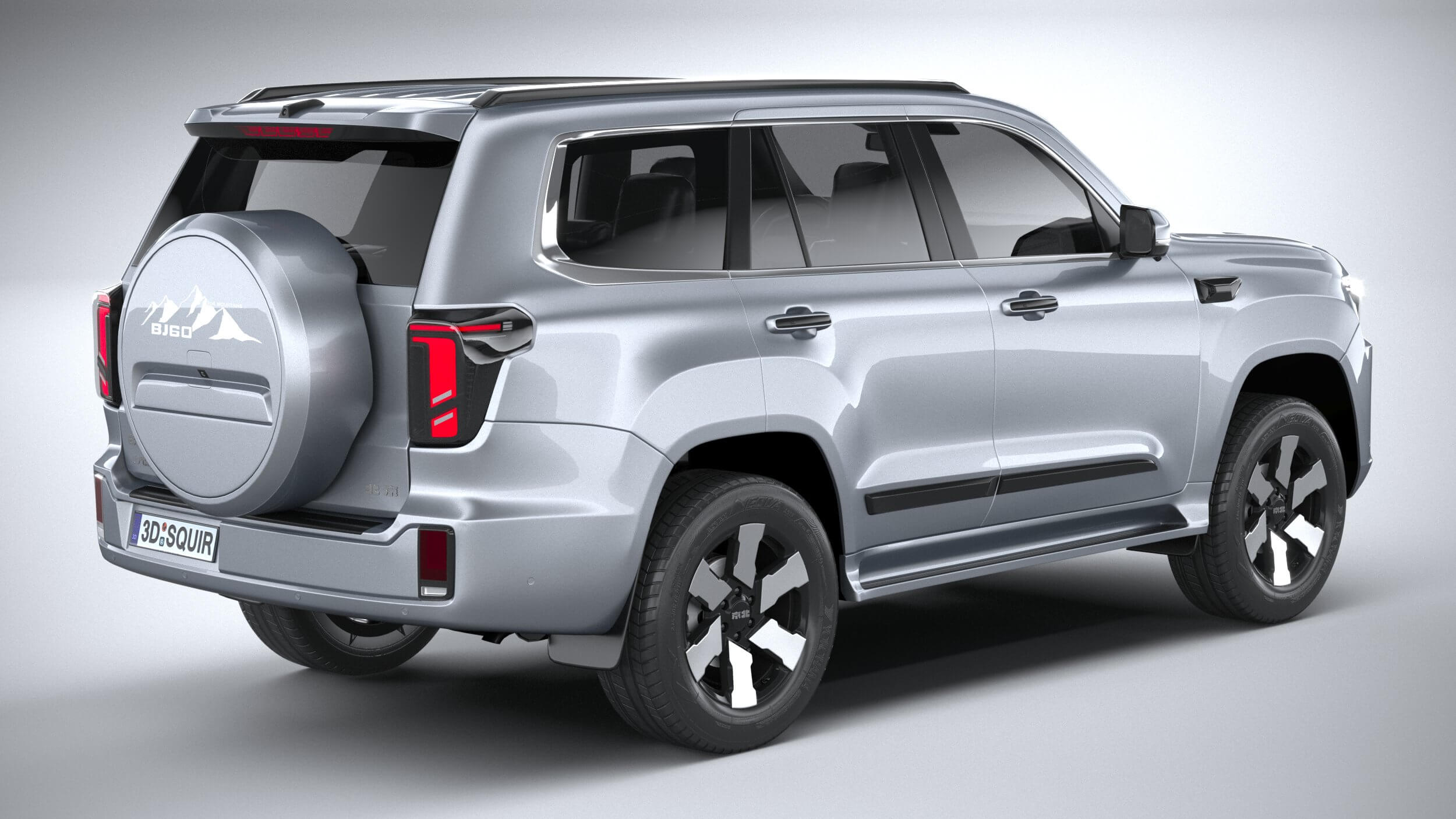 Baic Beijing Bj60E 2025 - 3D Model by SQUIR