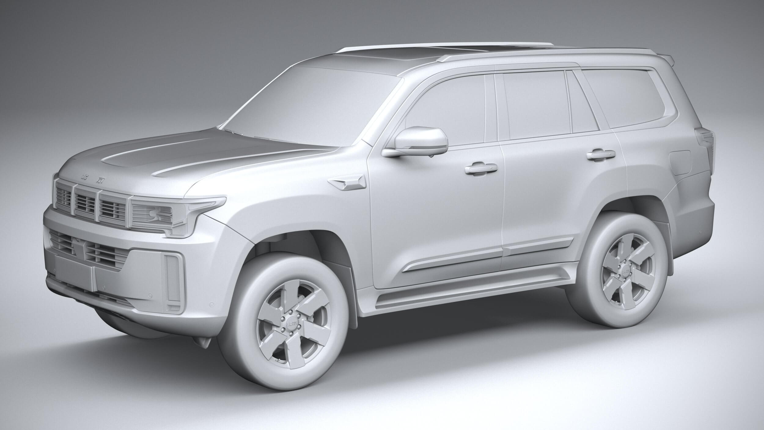 Baic Beijing Bj60E 2025 - 3D Model by SQUIR