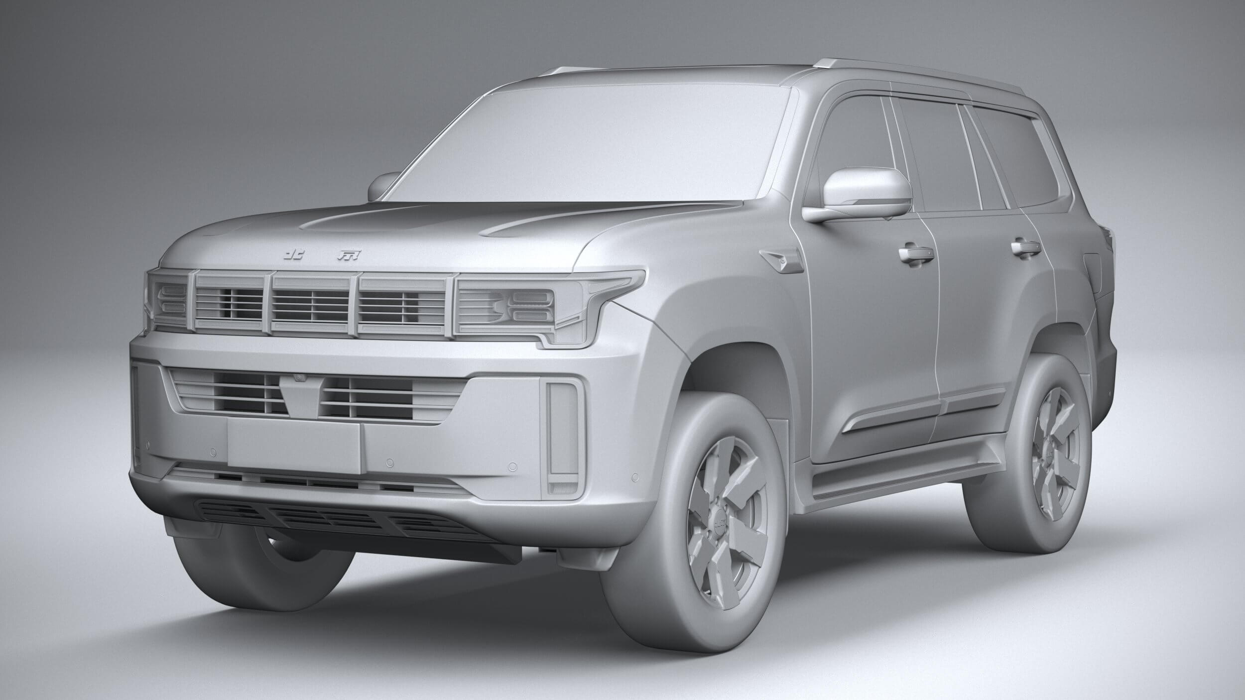 Baic Beijing Bj60E 2025 - 3D Model by SQUIR