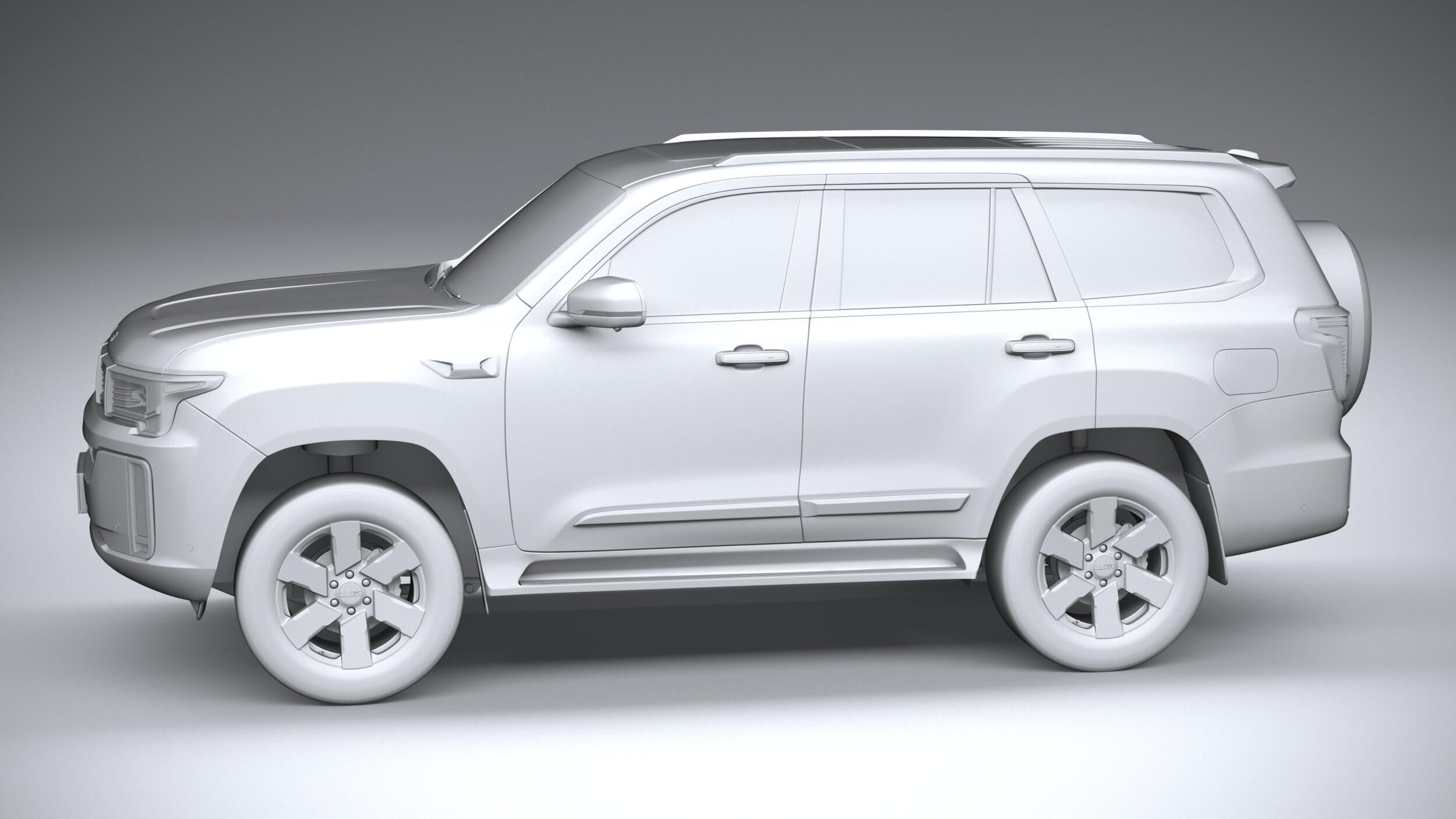 Baic Beijing Bj60E 2025 - 3D Model by SQUIR