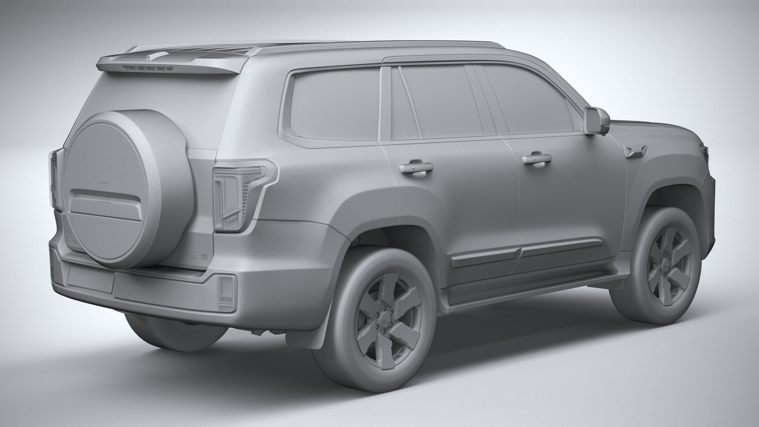 Baic Beijing Bj60E 2025 - 3D Model by SQUIR