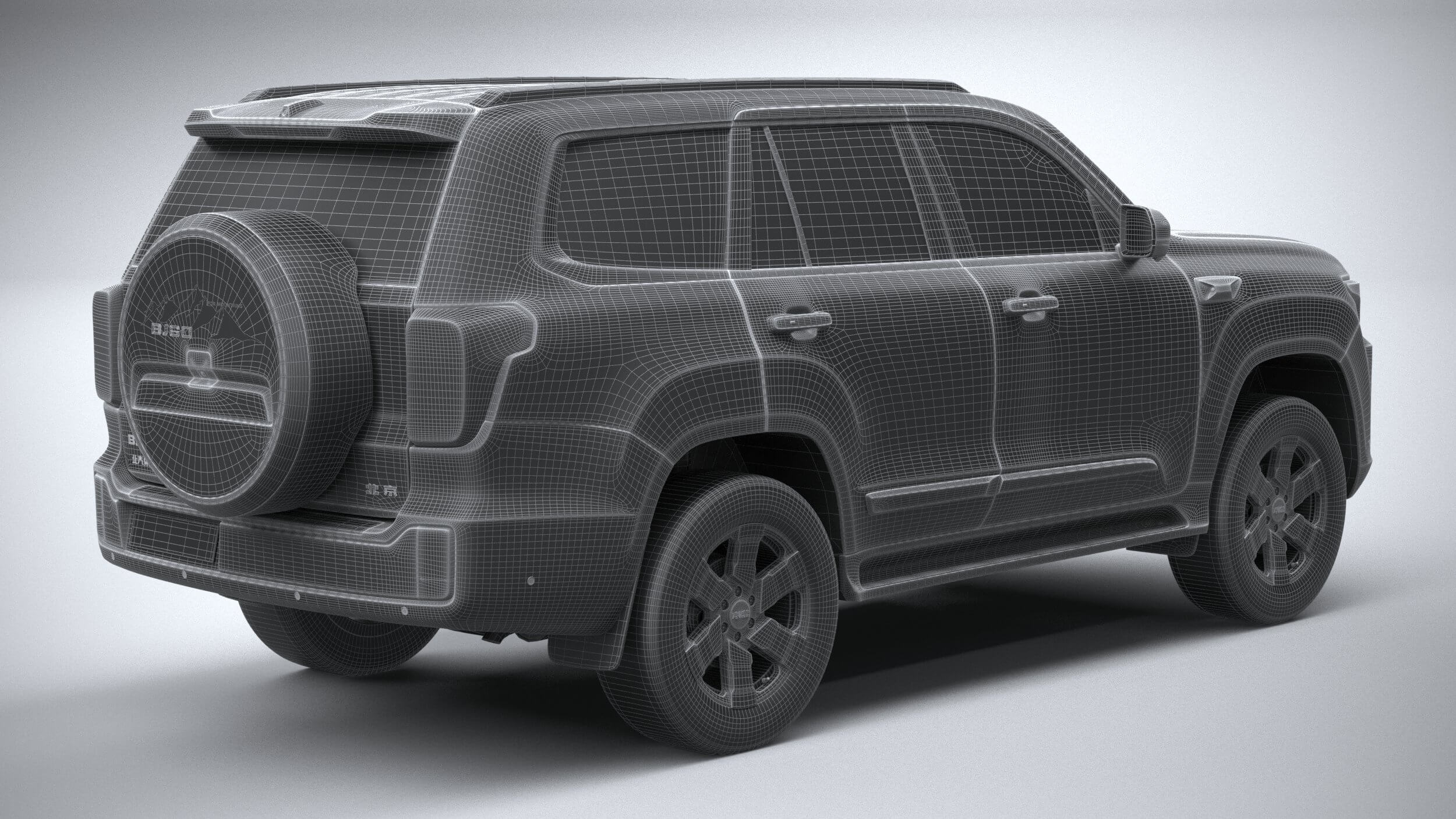 Baic Beijing Bj60E 2025 - 3D Model by SQUIR
