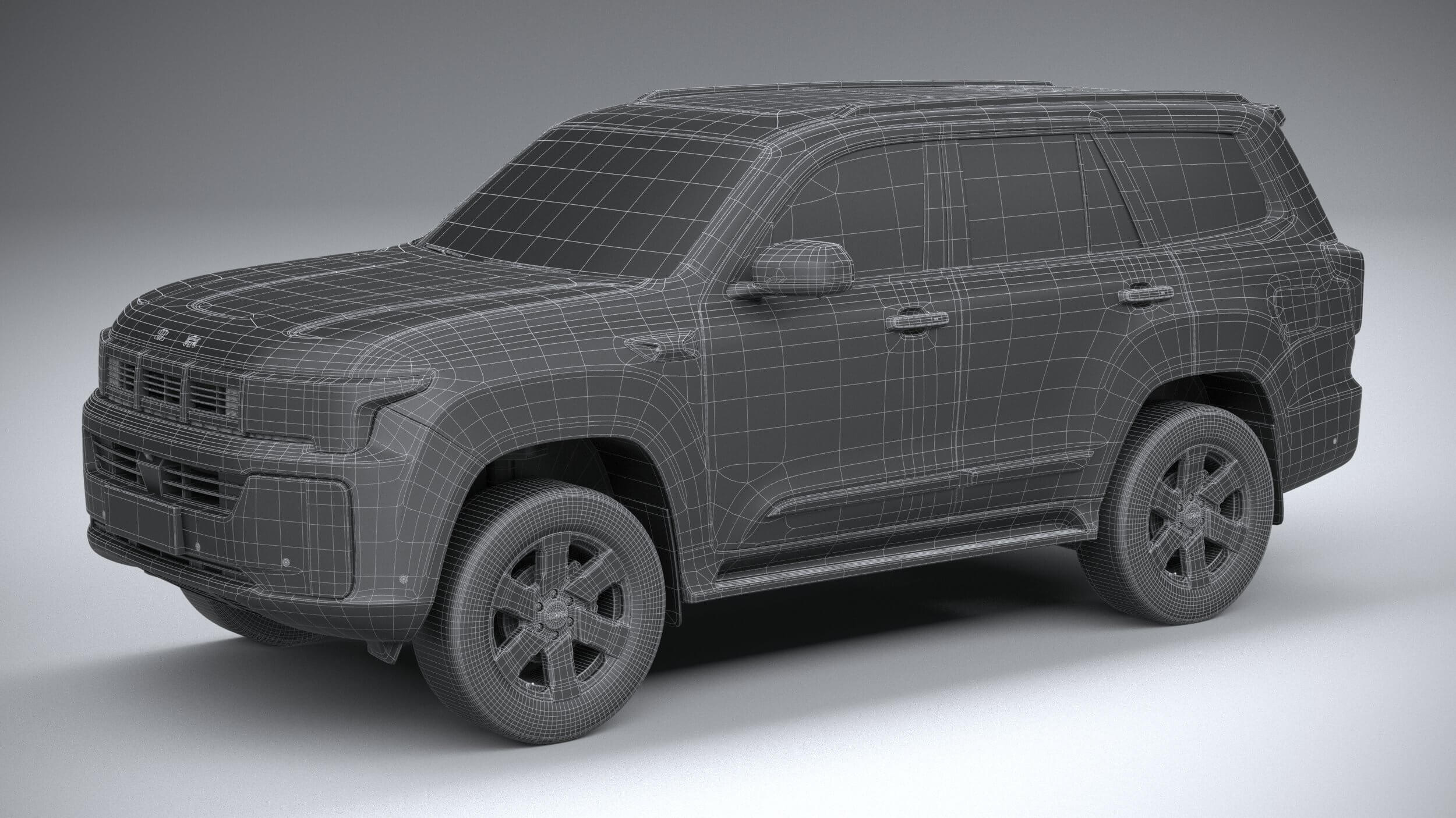 Baic Beijing Bj60E 2025 - 3D Model by SQUIR