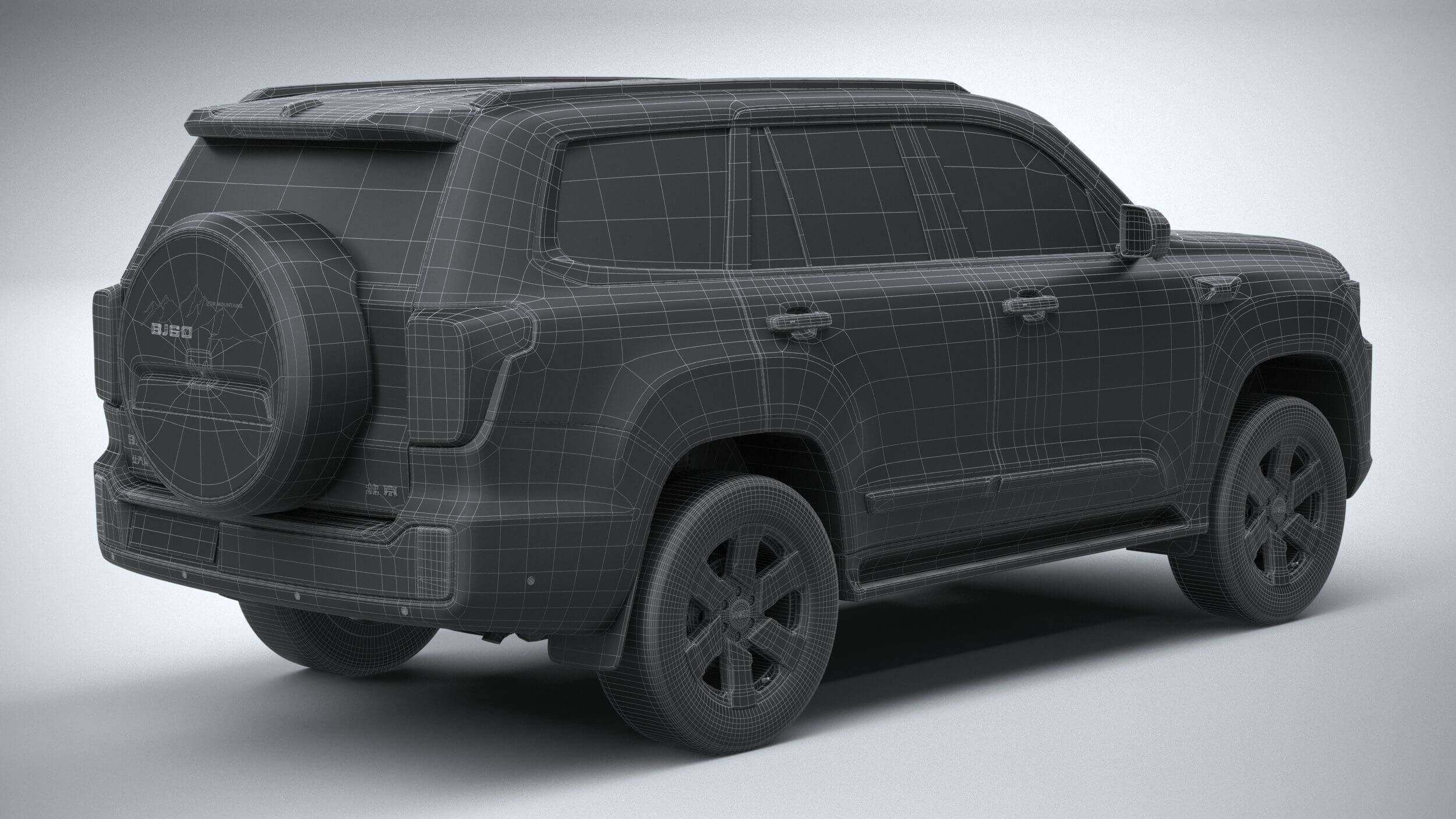 Baic Beijing Bj60E 2025 - 3D Model by SQUIR