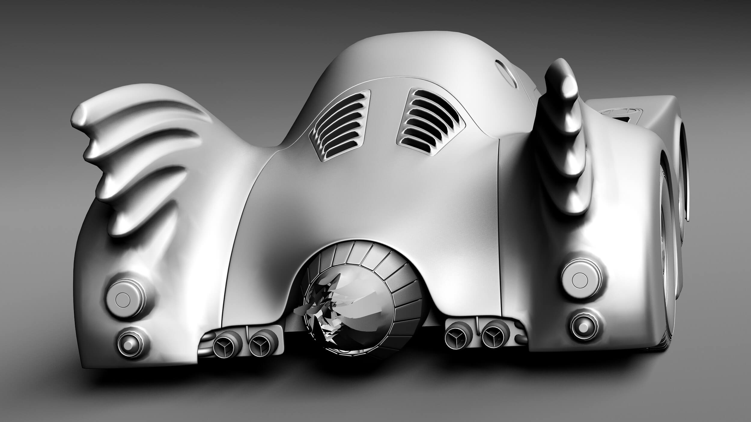 Batmobile 1989 Back
