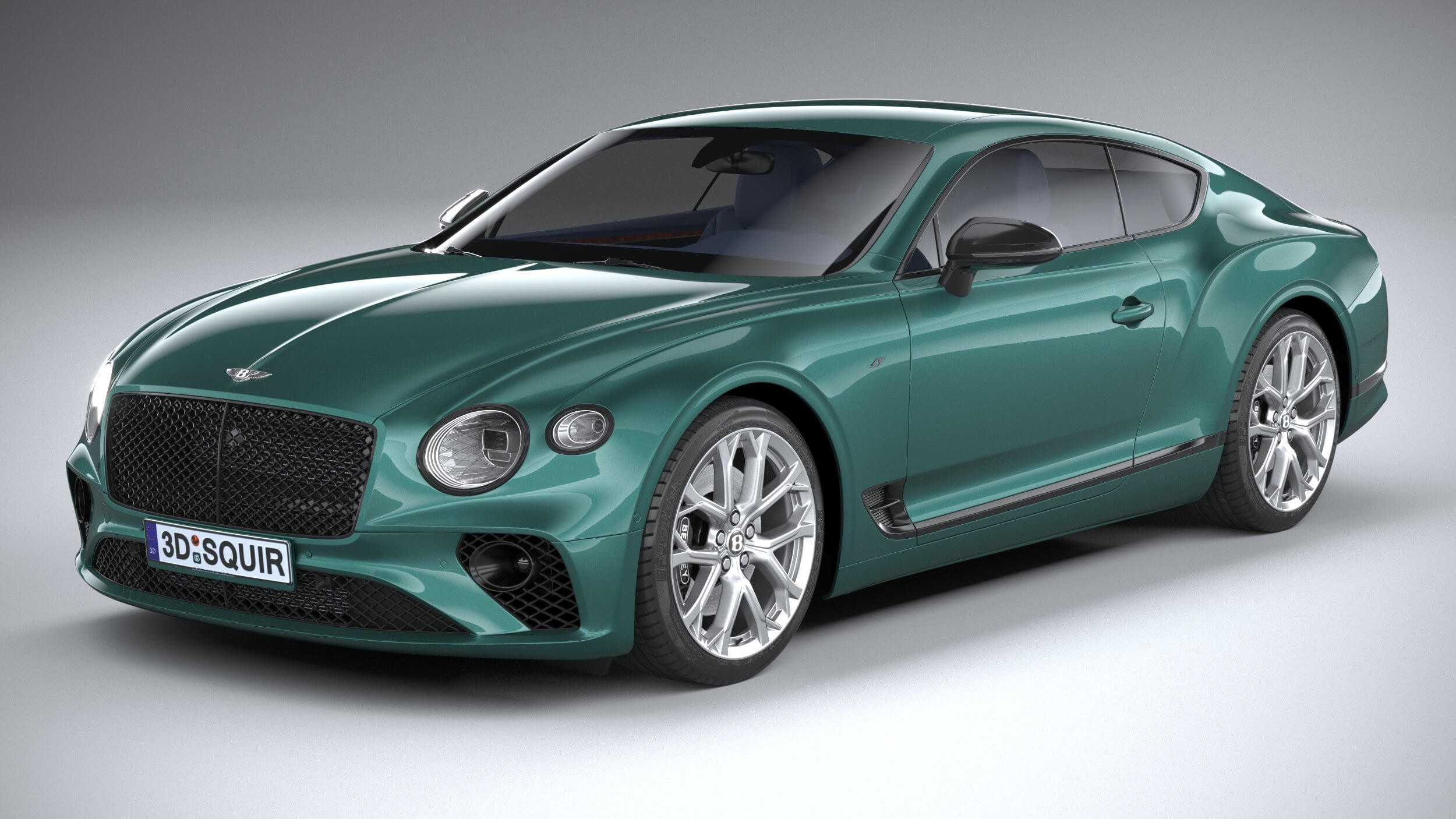 Bentley Continental GT S 2023 - 3D Model by SQUIR