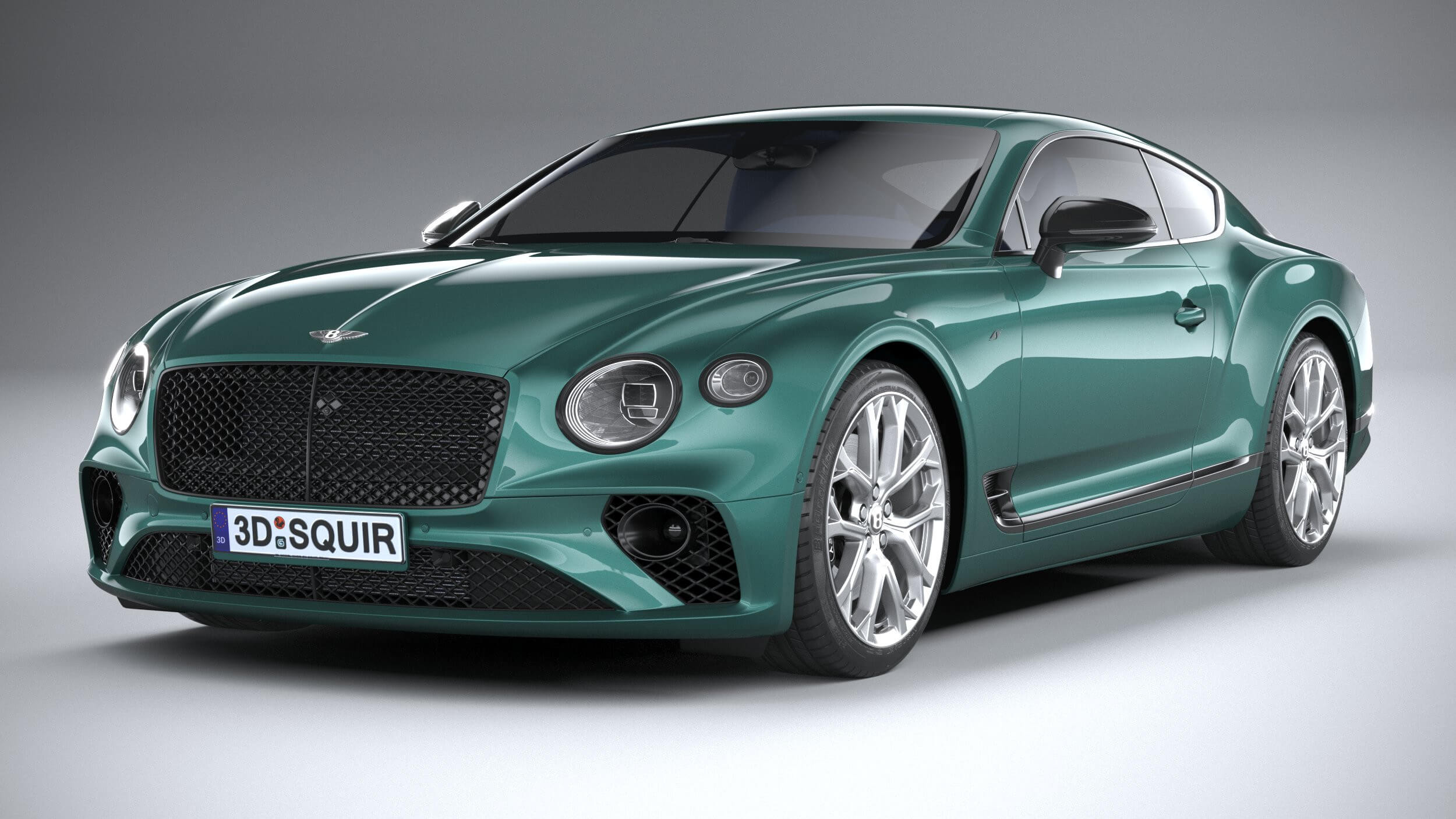 Bentley Continental GT S 2023 - 3D Model by SQUIR