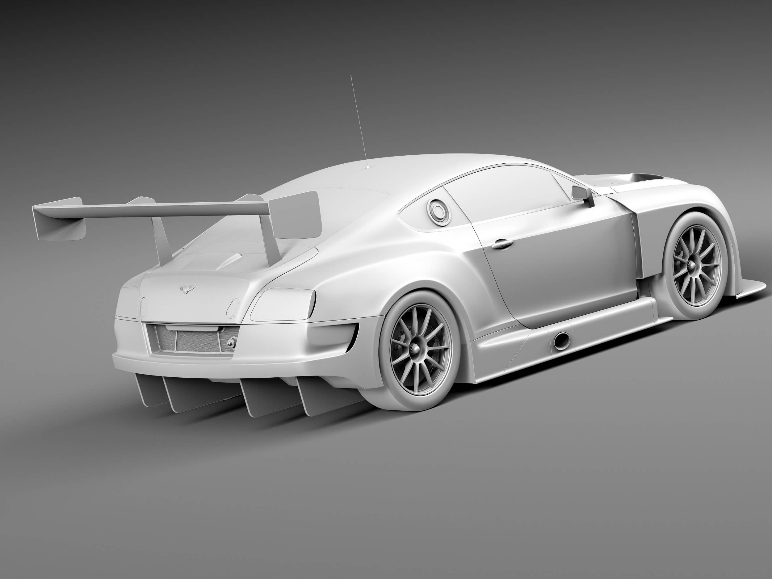 Bentley Continental GT3 2014 - 3D Model by SQUIR