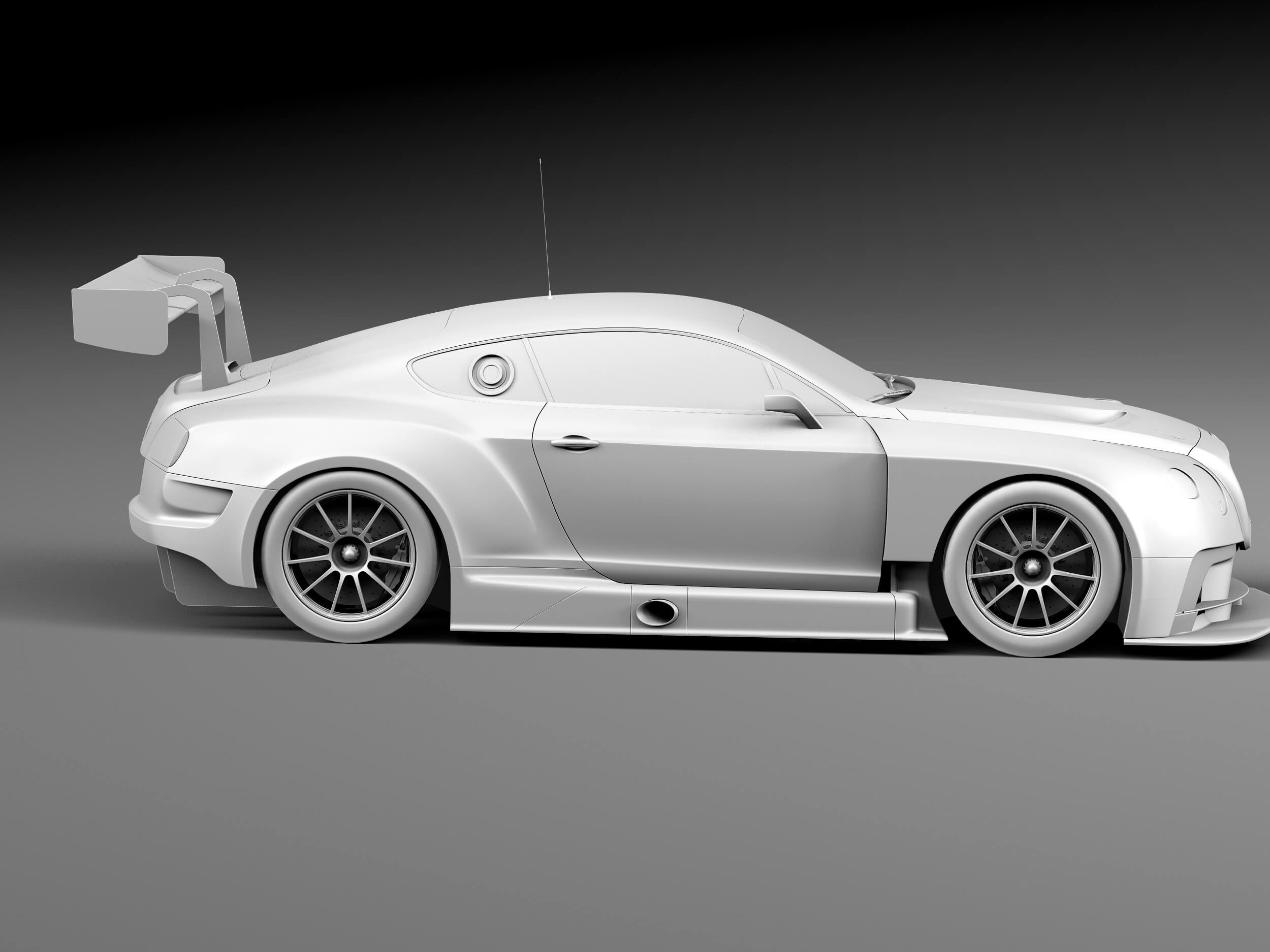 Bentley Continental GT3 2014 - 3D Model by SQUIR