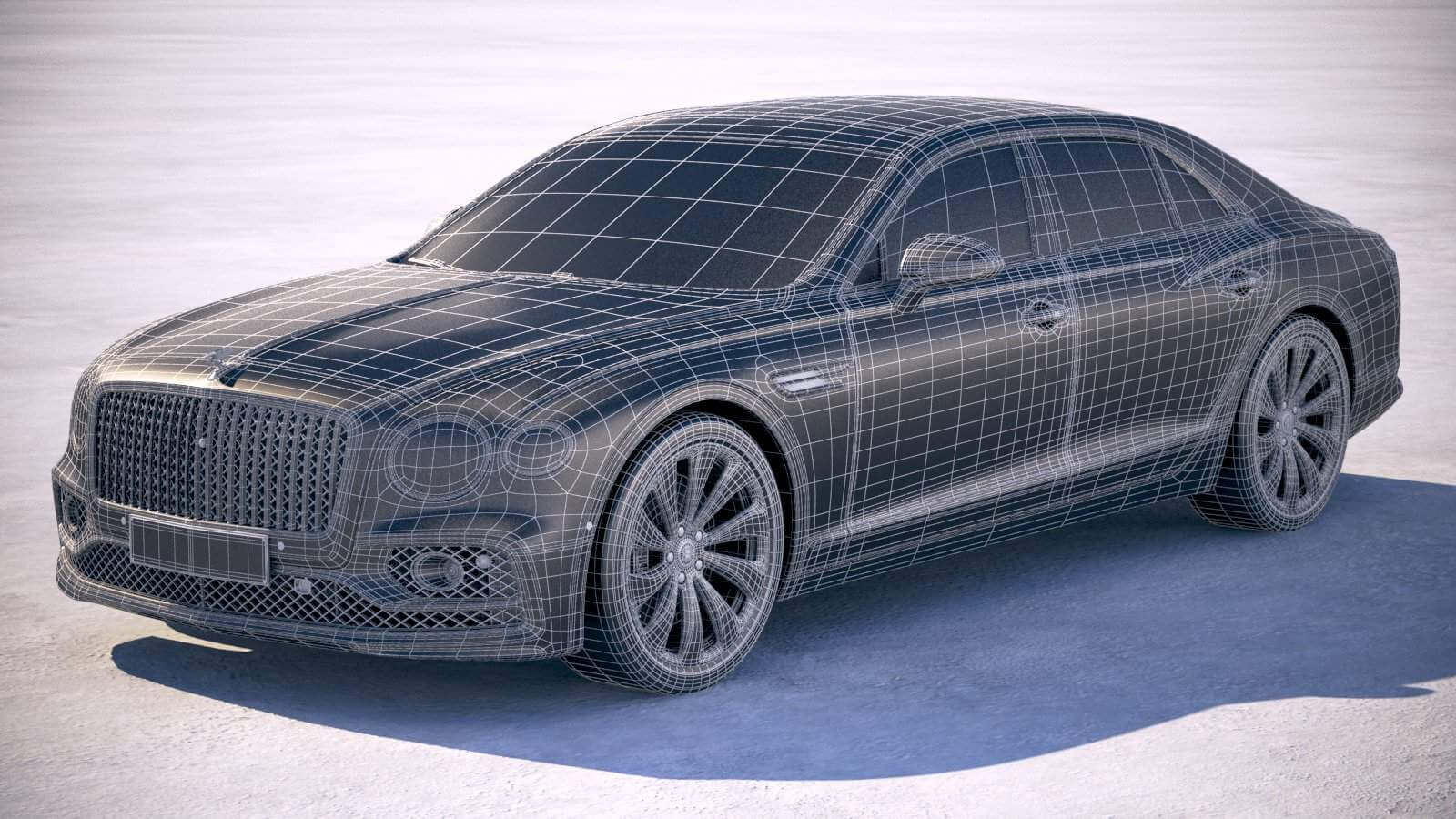Bentley Flying Spur 2020 - 3D Model by SQUIR