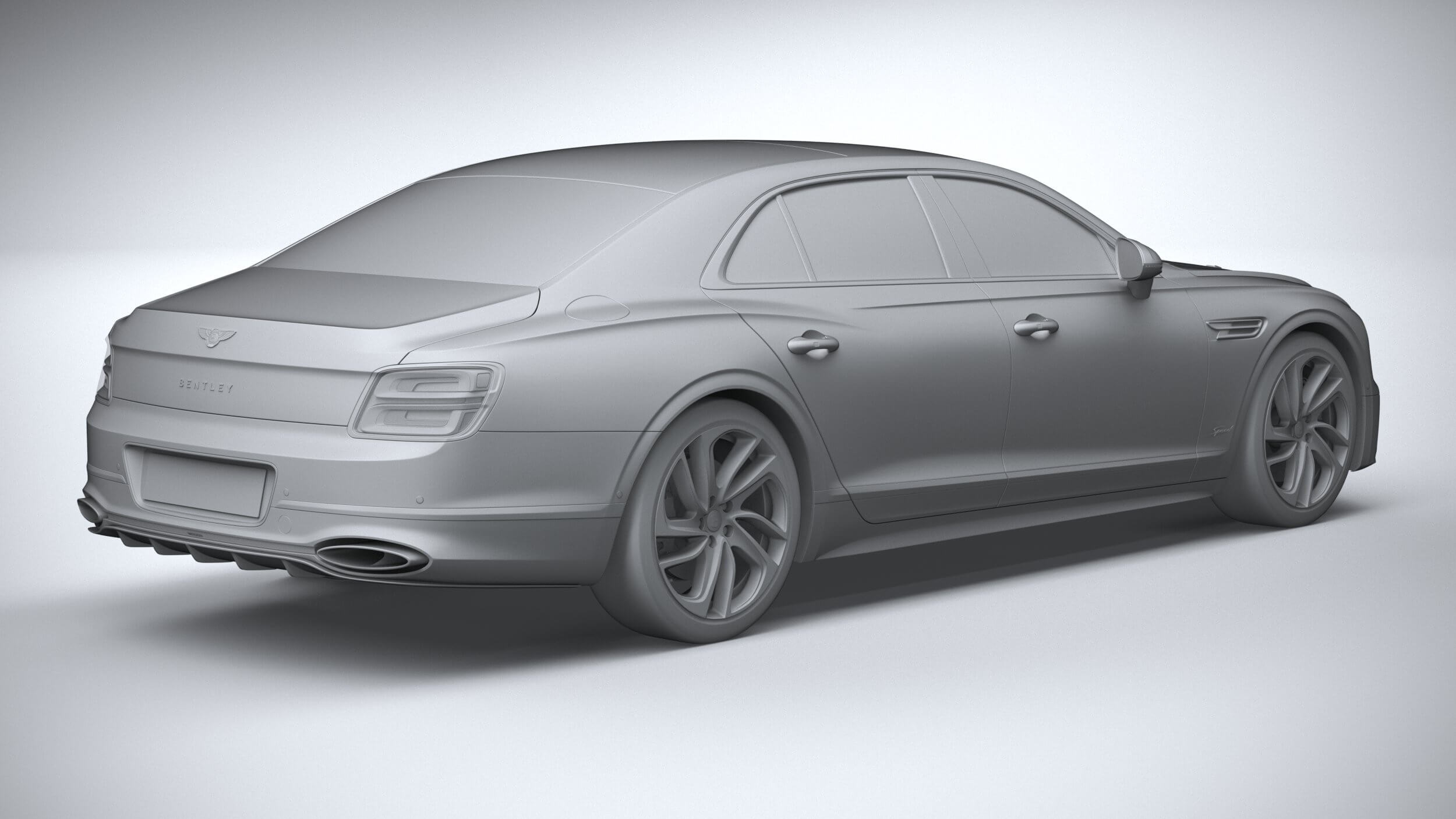 Bentley Flying Spur Speed 2025 - 3D Model by SQUIR