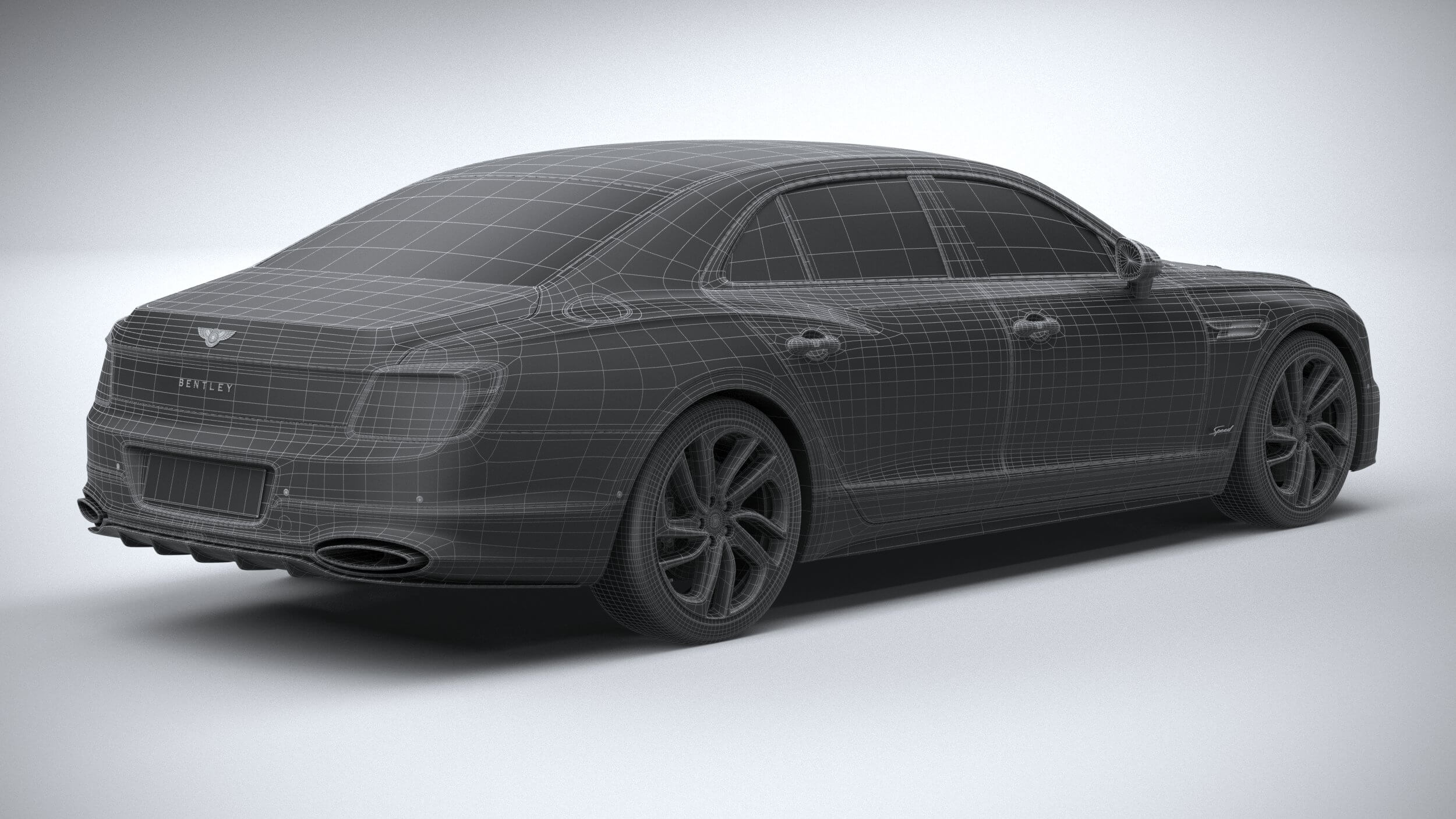 Bentley Flying Spur Speed 2025 - 3D Model by SQUIR