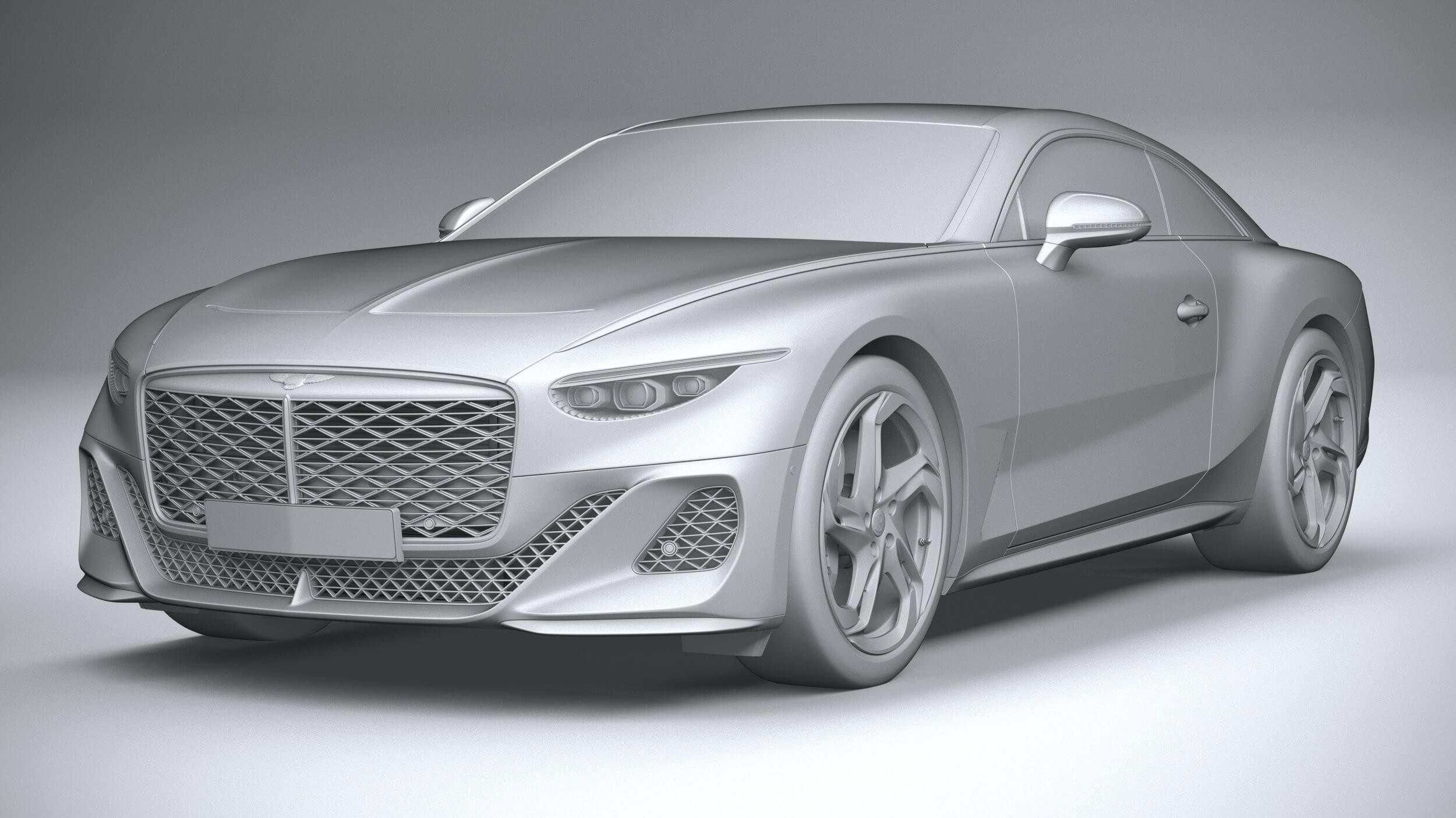 Bentley Mulliner Batur 2023 - 3D Model by SQUIR