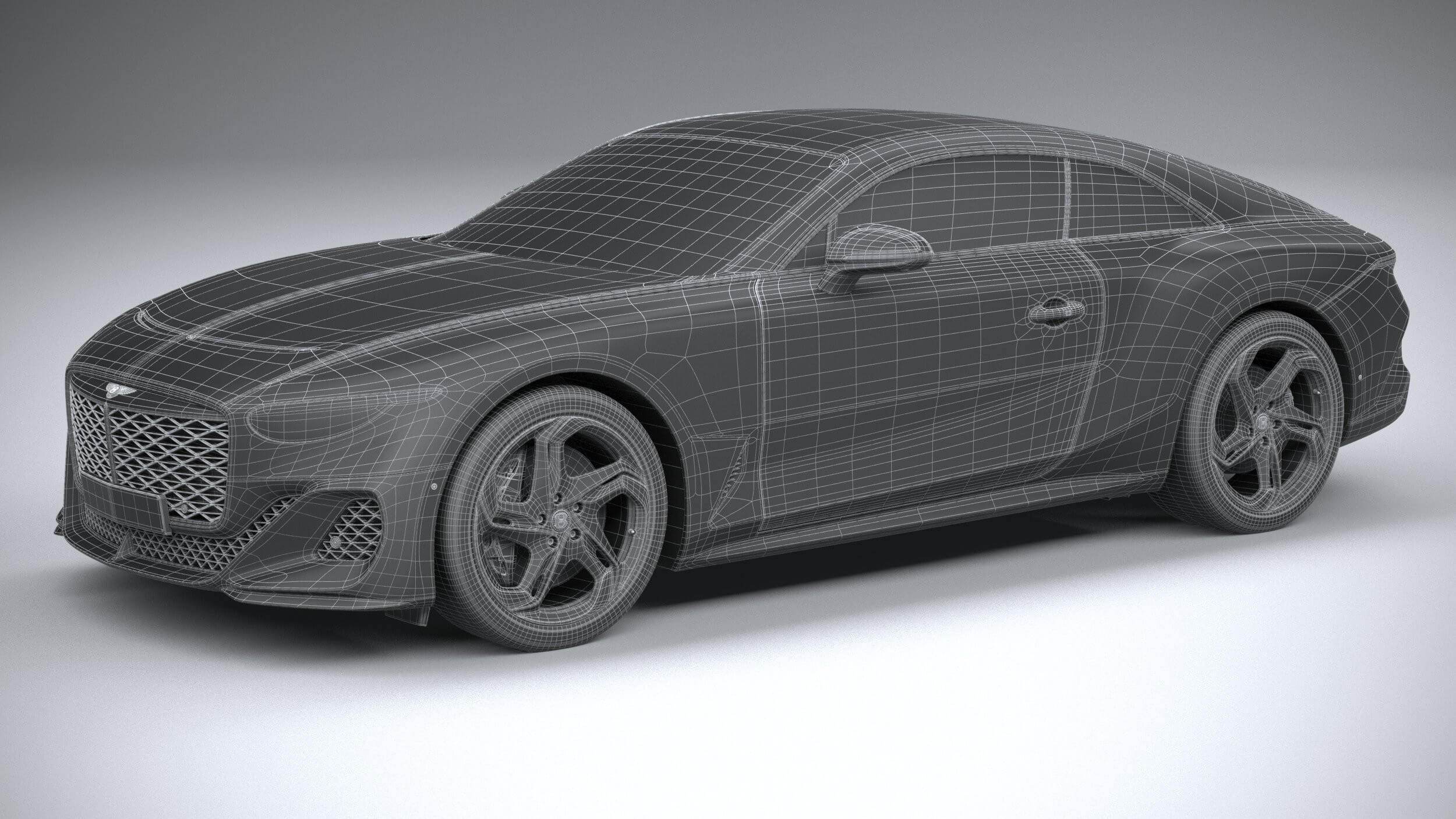 Bentley Mulliner Batur 2023 - 3D Model by SQUIR