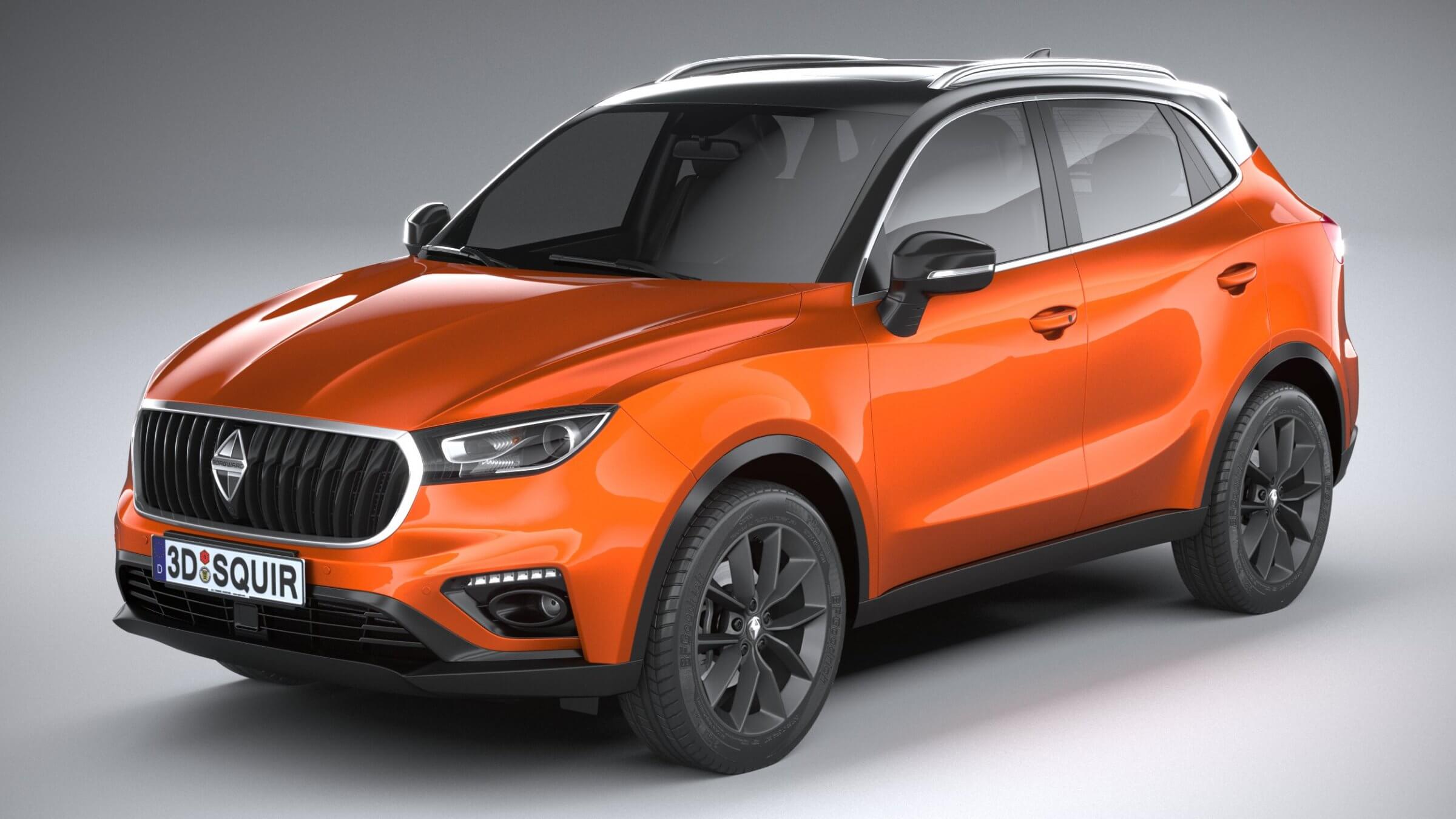 Borgward BX3 2020 - 3D Model by SQUIR