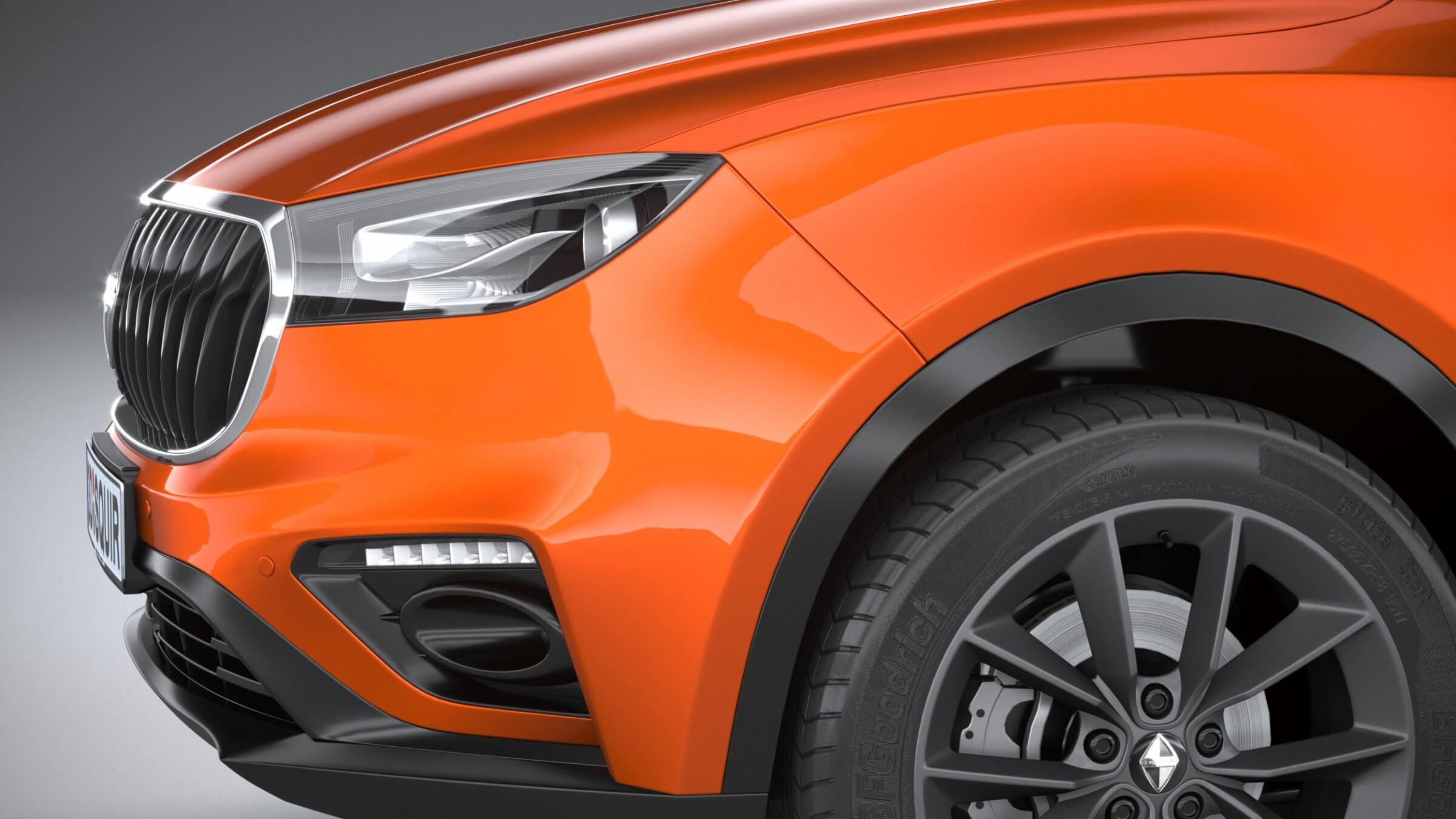 Borgward BX3 2020 - 3D Model by SQUIR