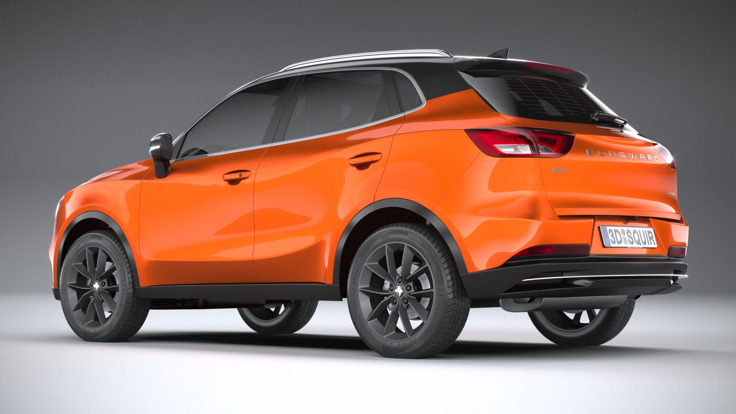 Borgward BX3 2020 - 3D Model by SQUIR