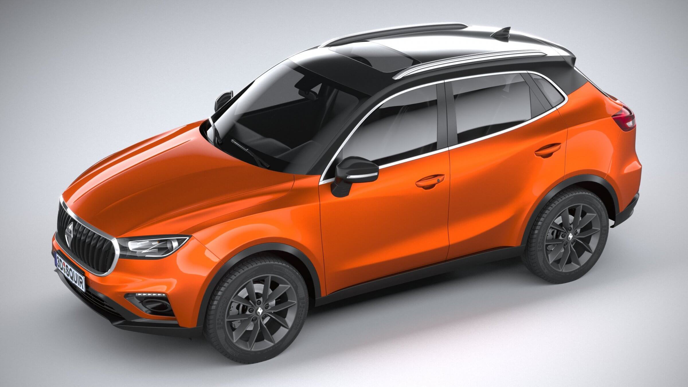 Borgward BX3 2020 - 3D Model by SQUIR