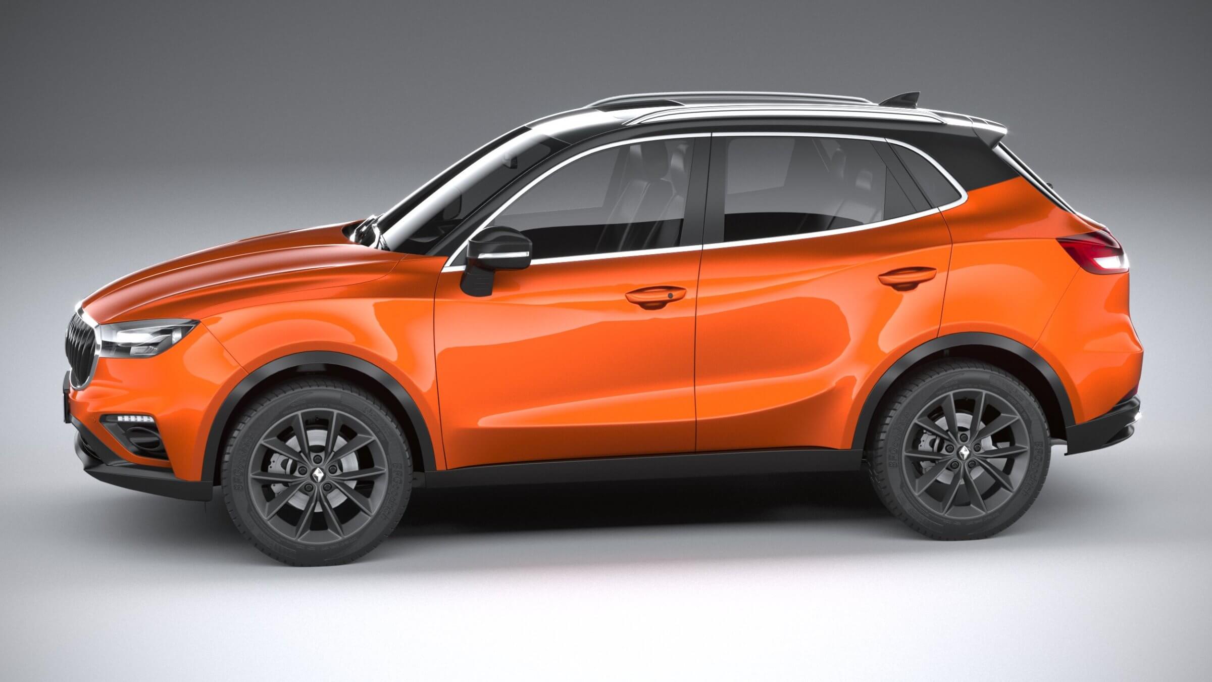 Borgward BX3 2020 - 3D Model by SQUIR