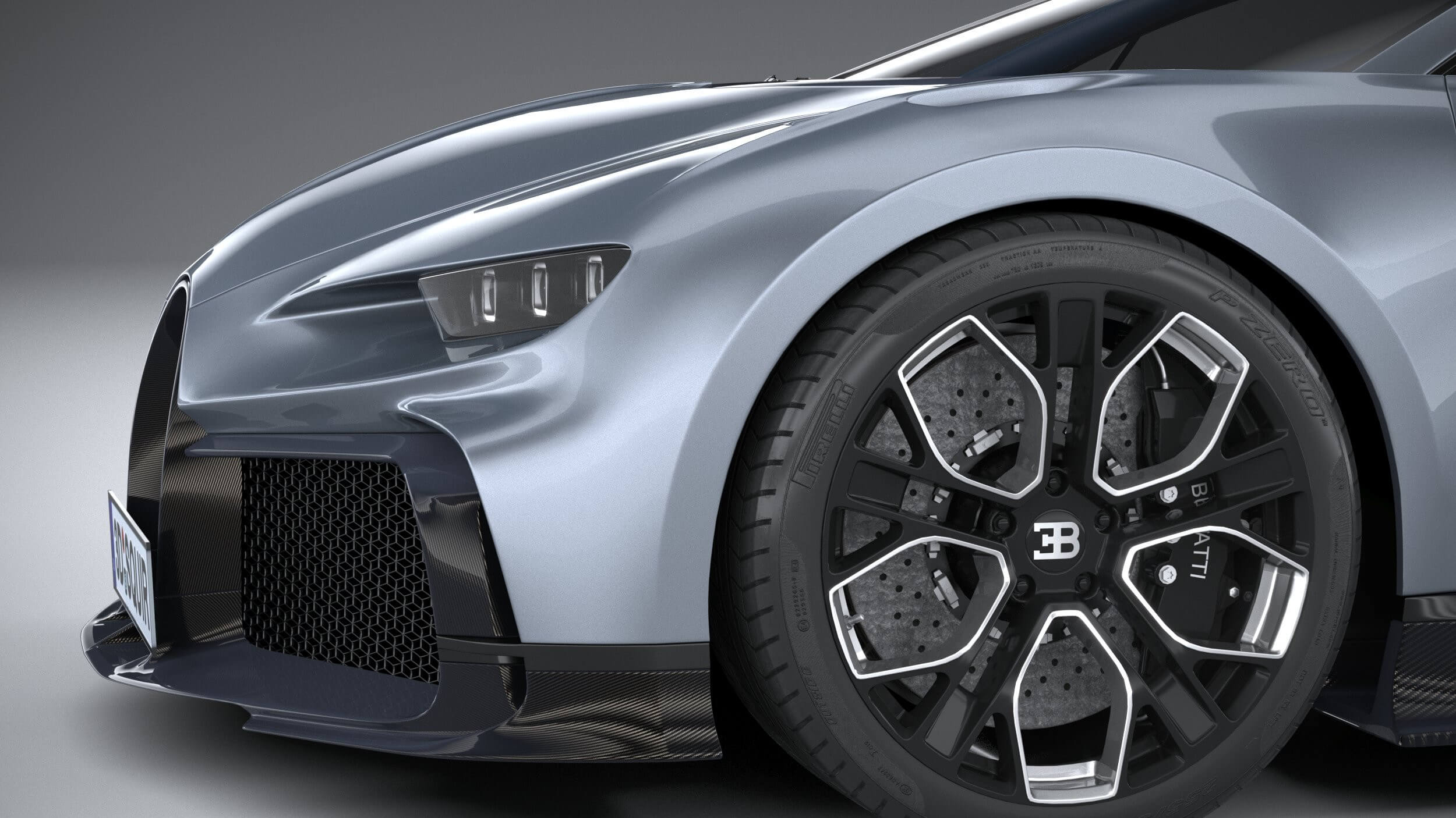 Bugatti Chiron Profilee 2022 - 3D Model by SQUIR